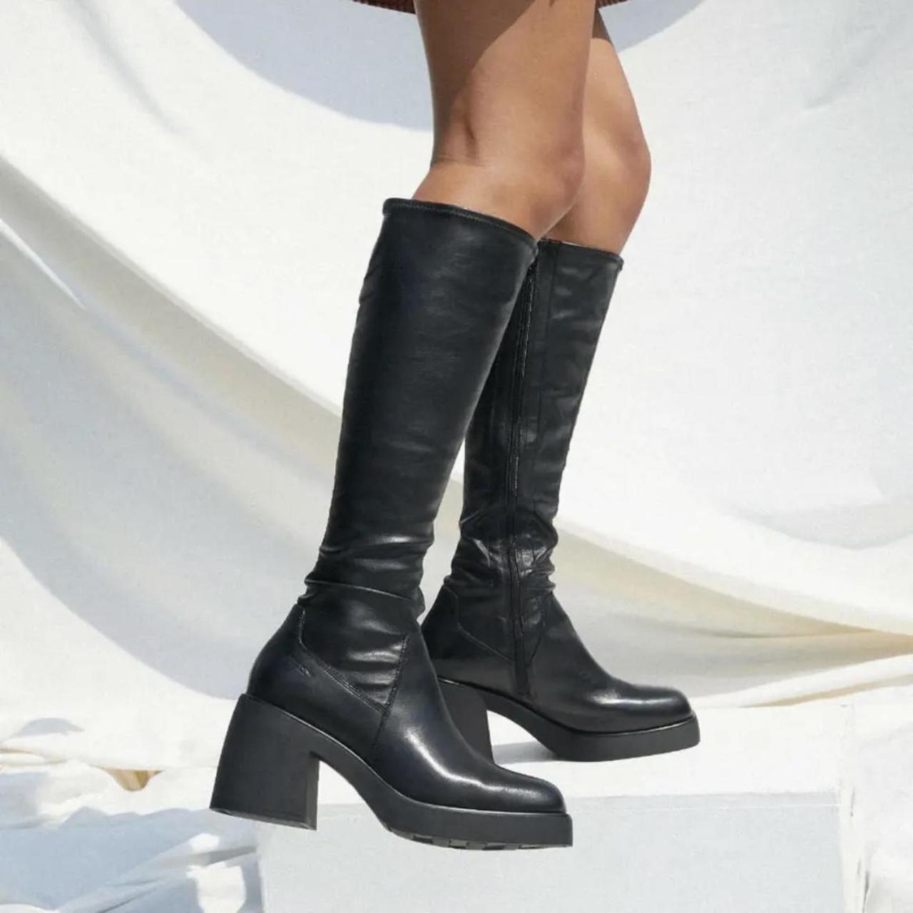 Vagabond Brooke Knee High Tall Boots 👢 NWOT brand... - Depop