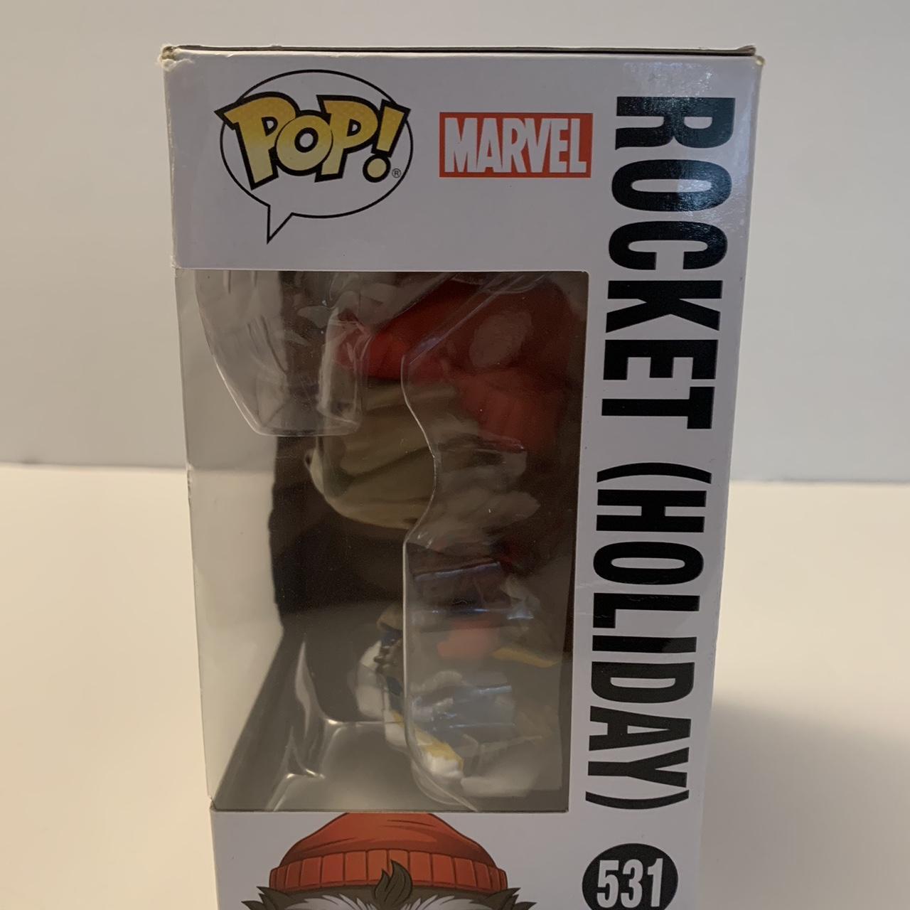 Funko Pop 531 | Marvel "Rocket (Holiday)" | Vinyl... - Depop