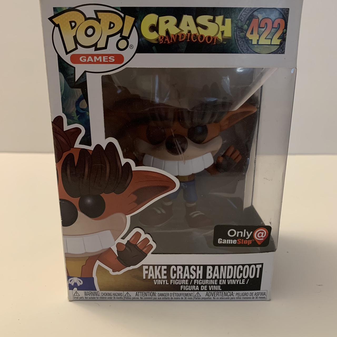 Funko Pop 422 | Crash Bandicoot "Fake Crash... - Depop
