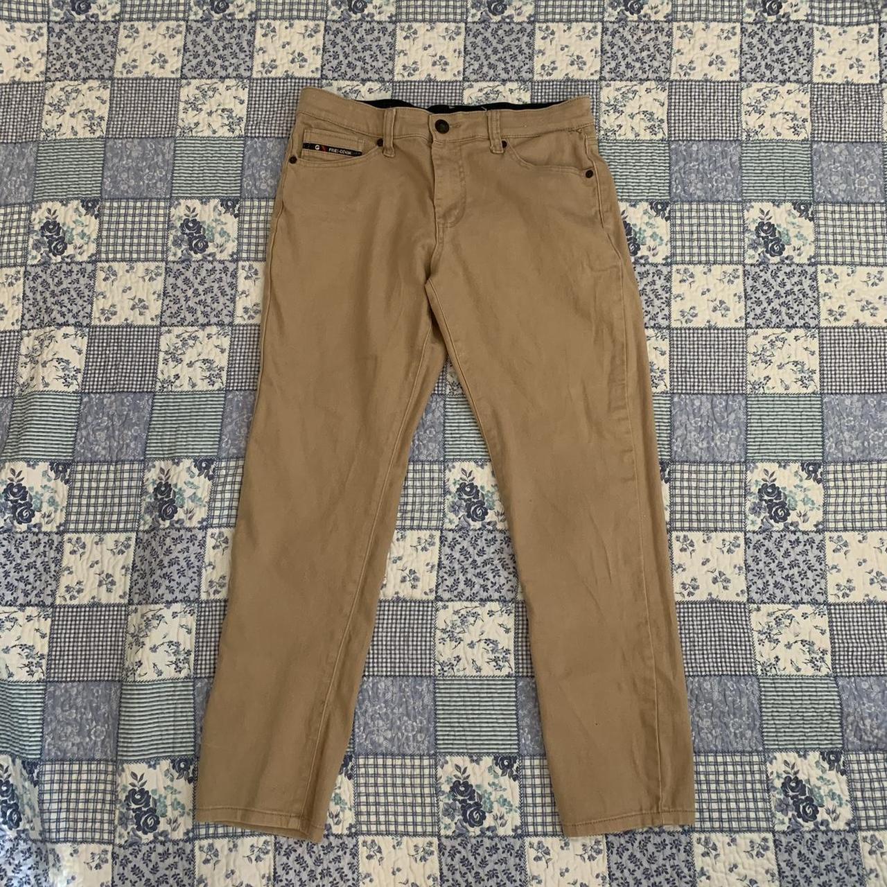 Fried-Denim Khaki Pants - 32x30 (NEED GONE) -Open... - Depop