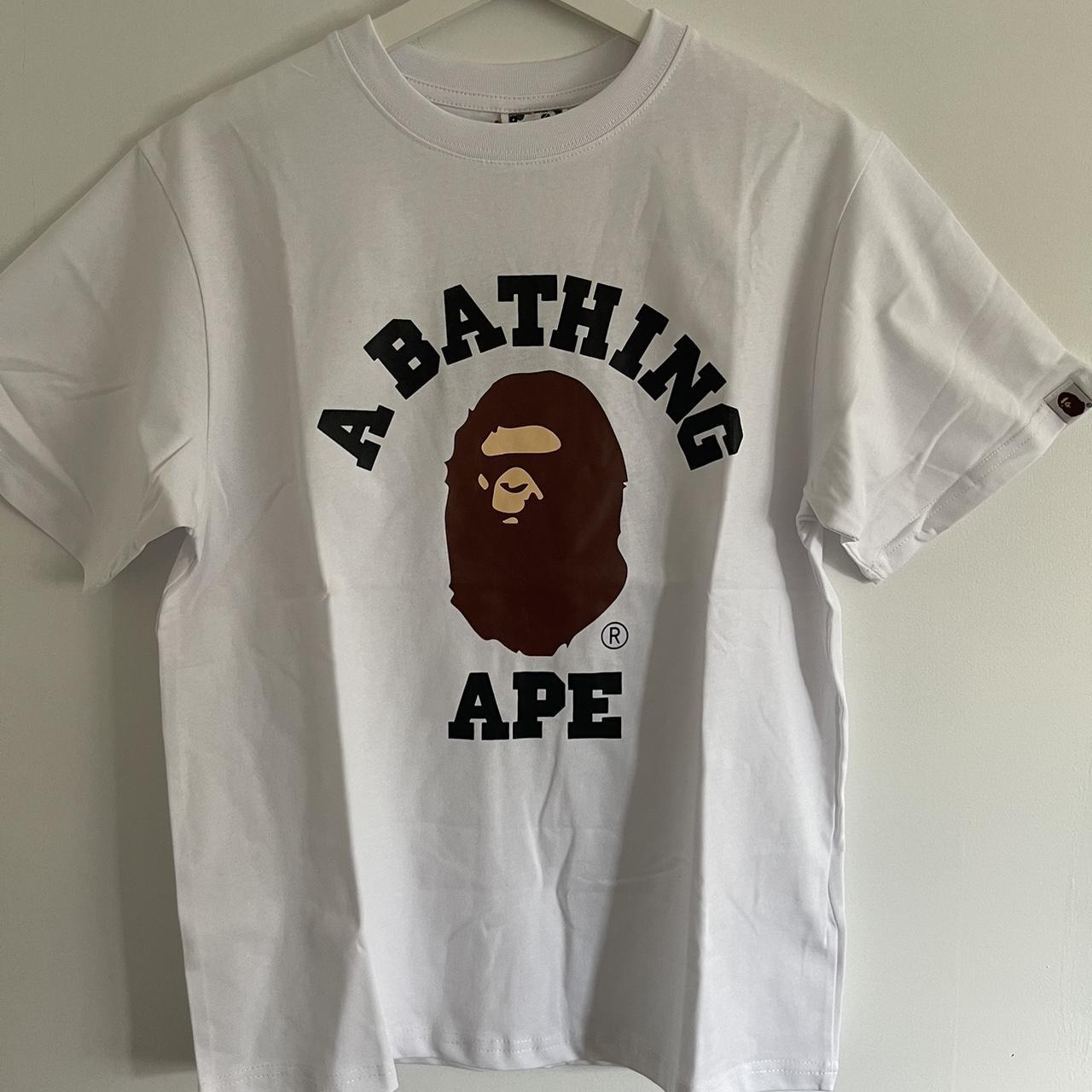 A Bathing Ape (Bape) Logo T Shirt Brand new never... - Depop