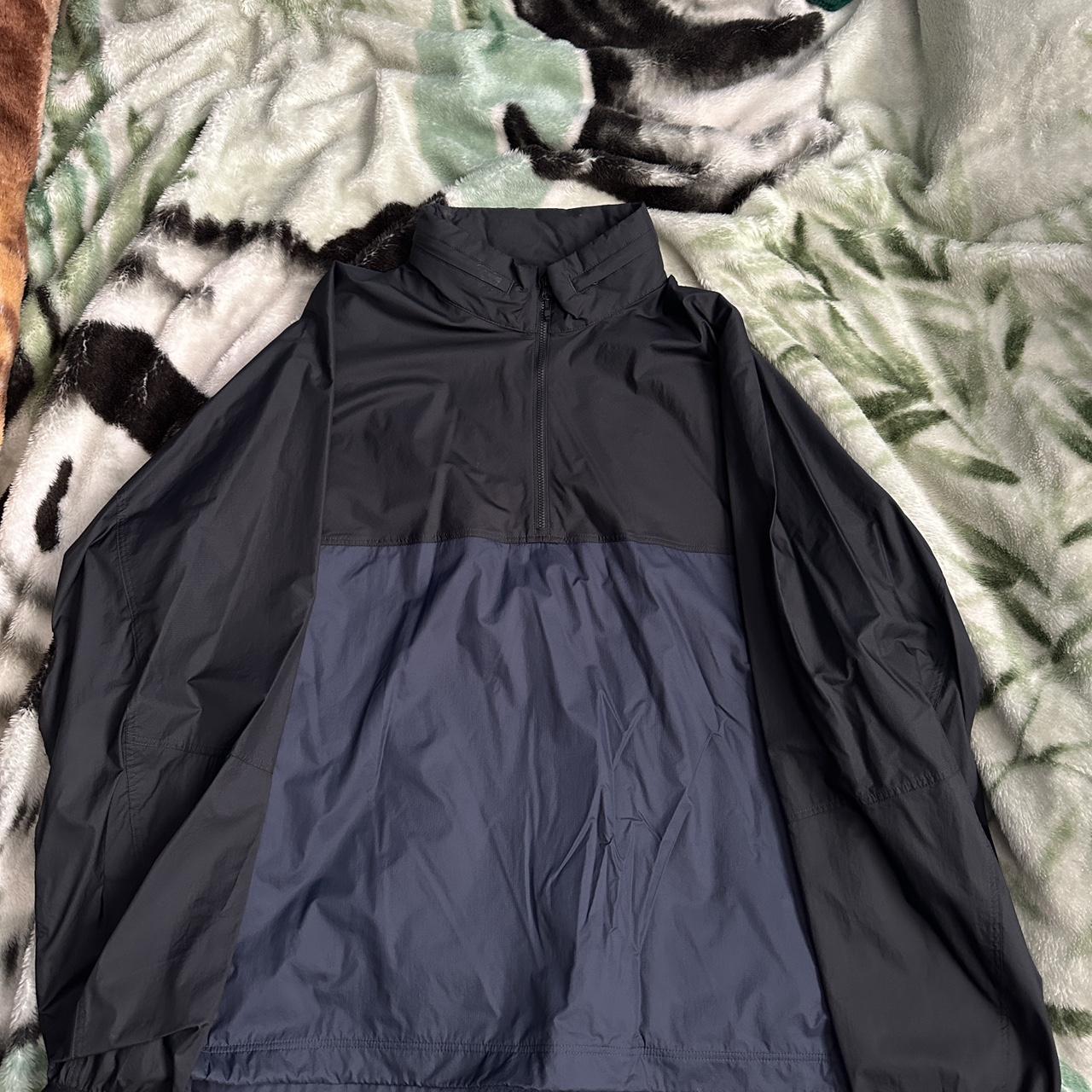 Large jacket with hood(zipper to hide hood) from Uniqlo - Depop
