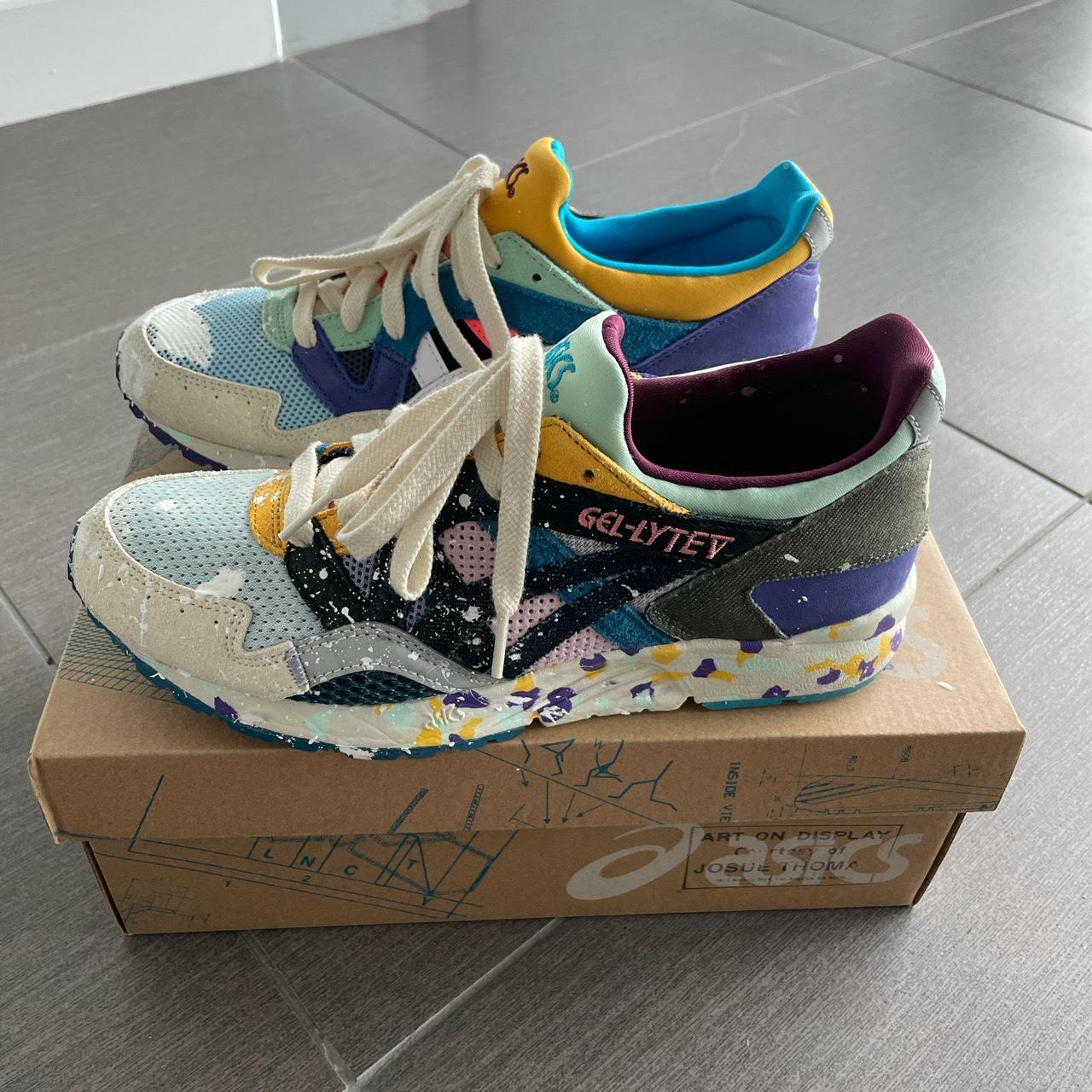 Gallery Dept. Multicolor hand painted ASICS - Depop