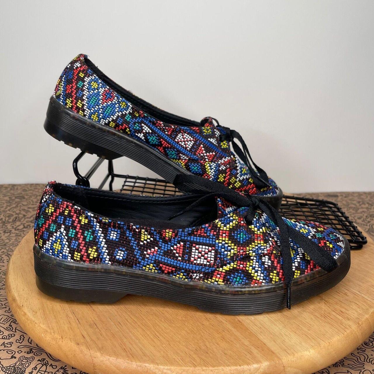 Dr Martens Morada Aztec Shoes | Size UK 4 |... - Depop