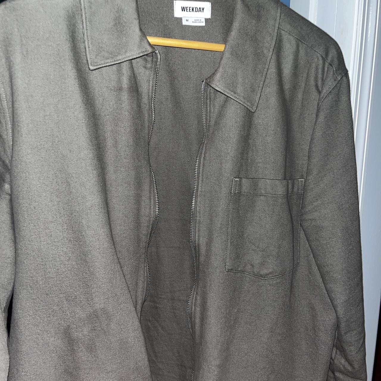 Weekday work jacket worn a few times but great... - Depop