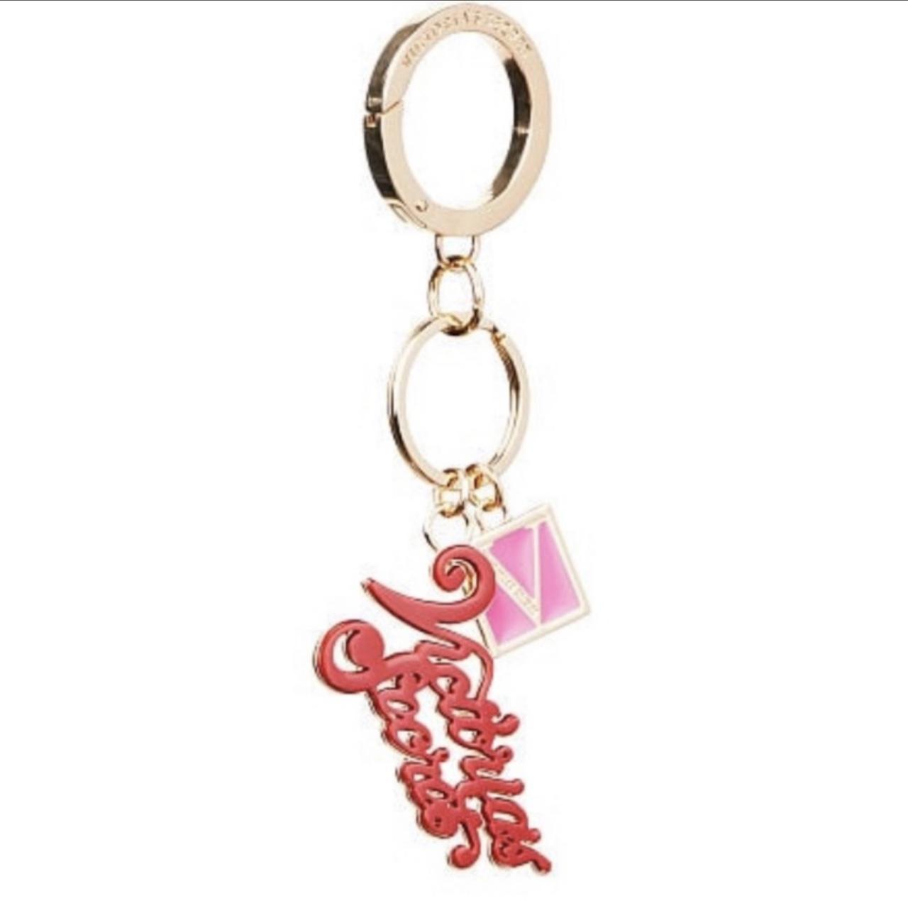 Victoria’s Secret Limited Edition VS Script Keychain... - Depop