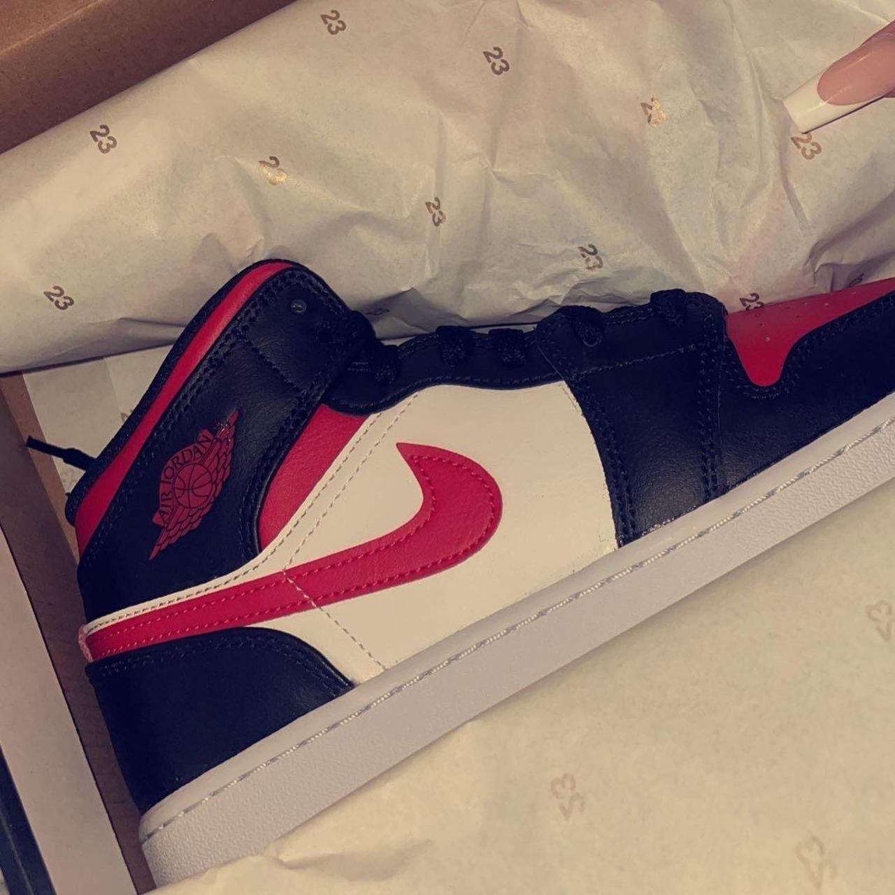 Air Jordan 1s Red Been worn 3/4 times Look brand... - Depop