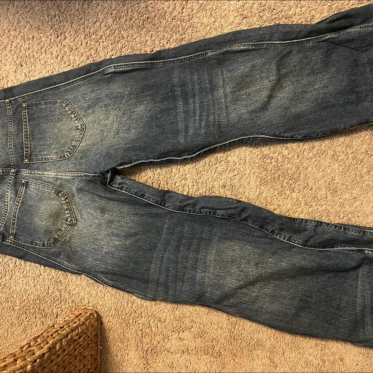 Louis Vuitton Wavy denim pants ss23 tag still on... - Depop