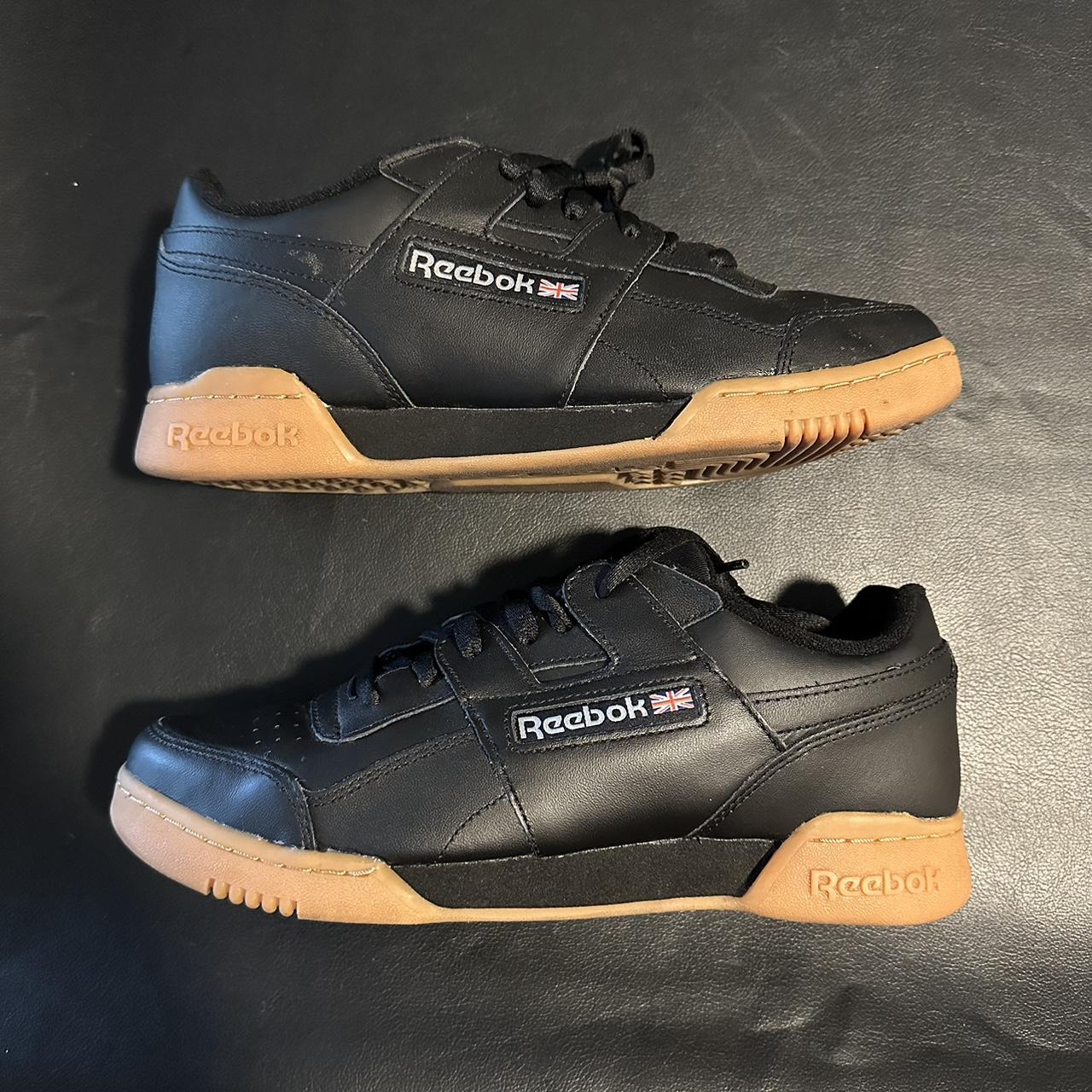 Reebok Classic England Flag Size 9.5 Worn 3 times,... - Depop