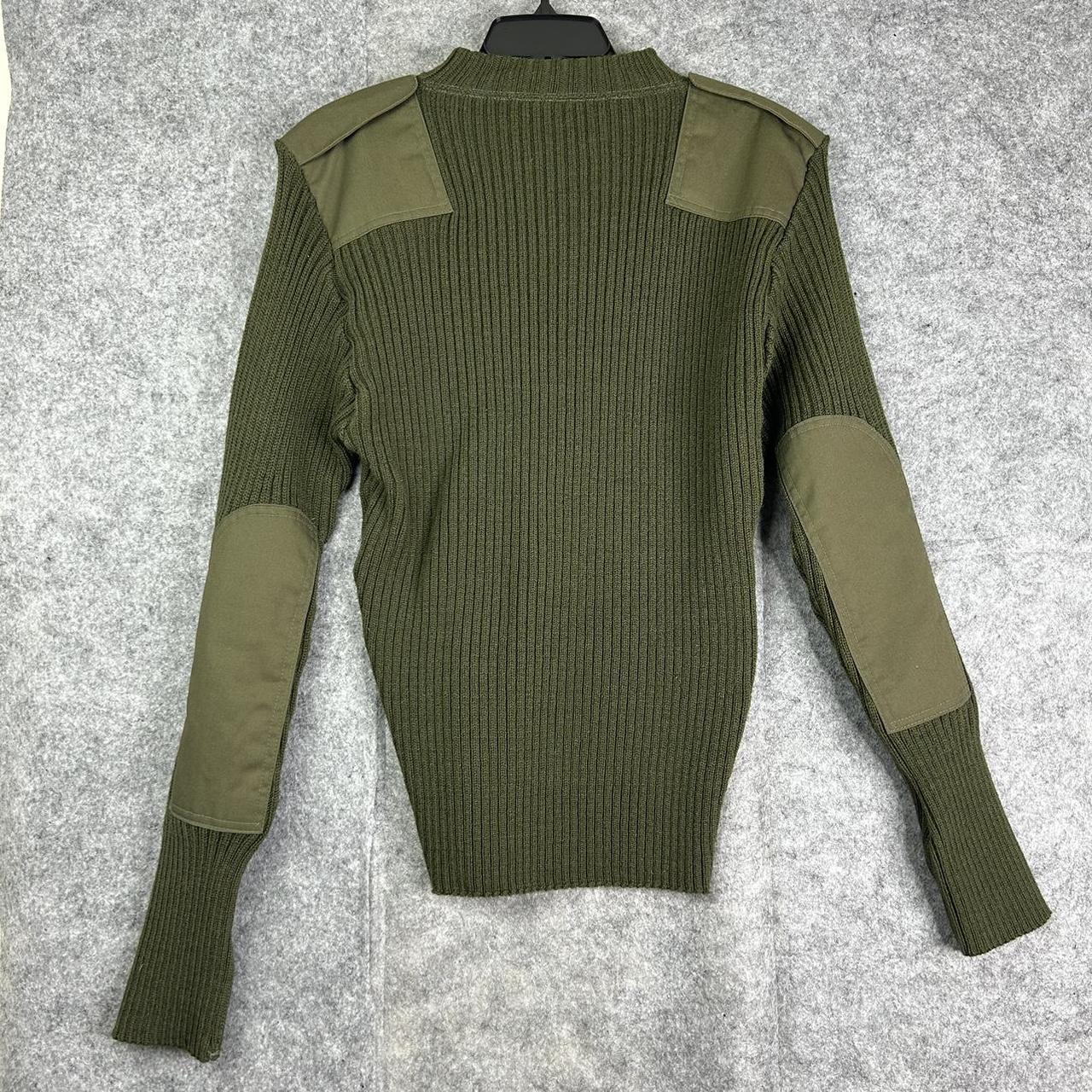 USMC Woolly Pully Wool Military Service... | Depop