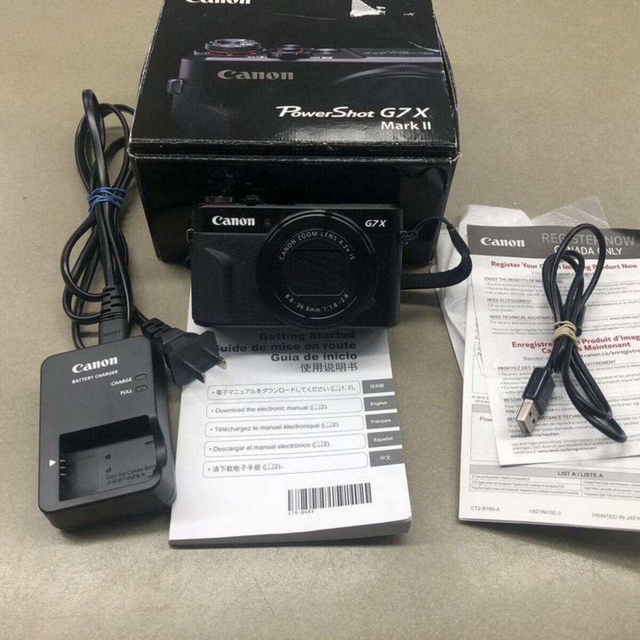 Canon PowerShot G7 X Mark II- 20.1MP Point & Shoot... - Depop