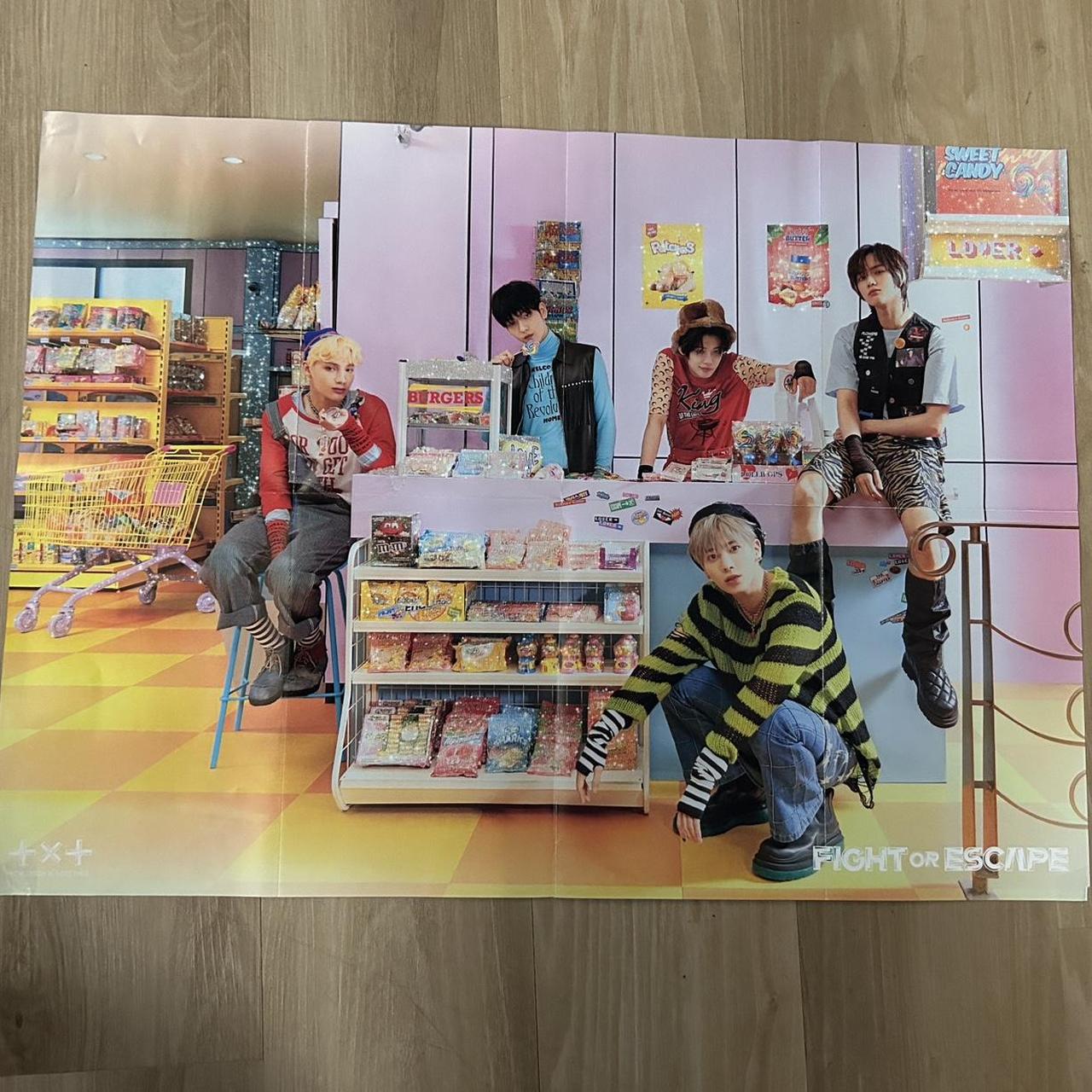 TXT poster #TXT #kpop #poster #band #kpopposter - Depop