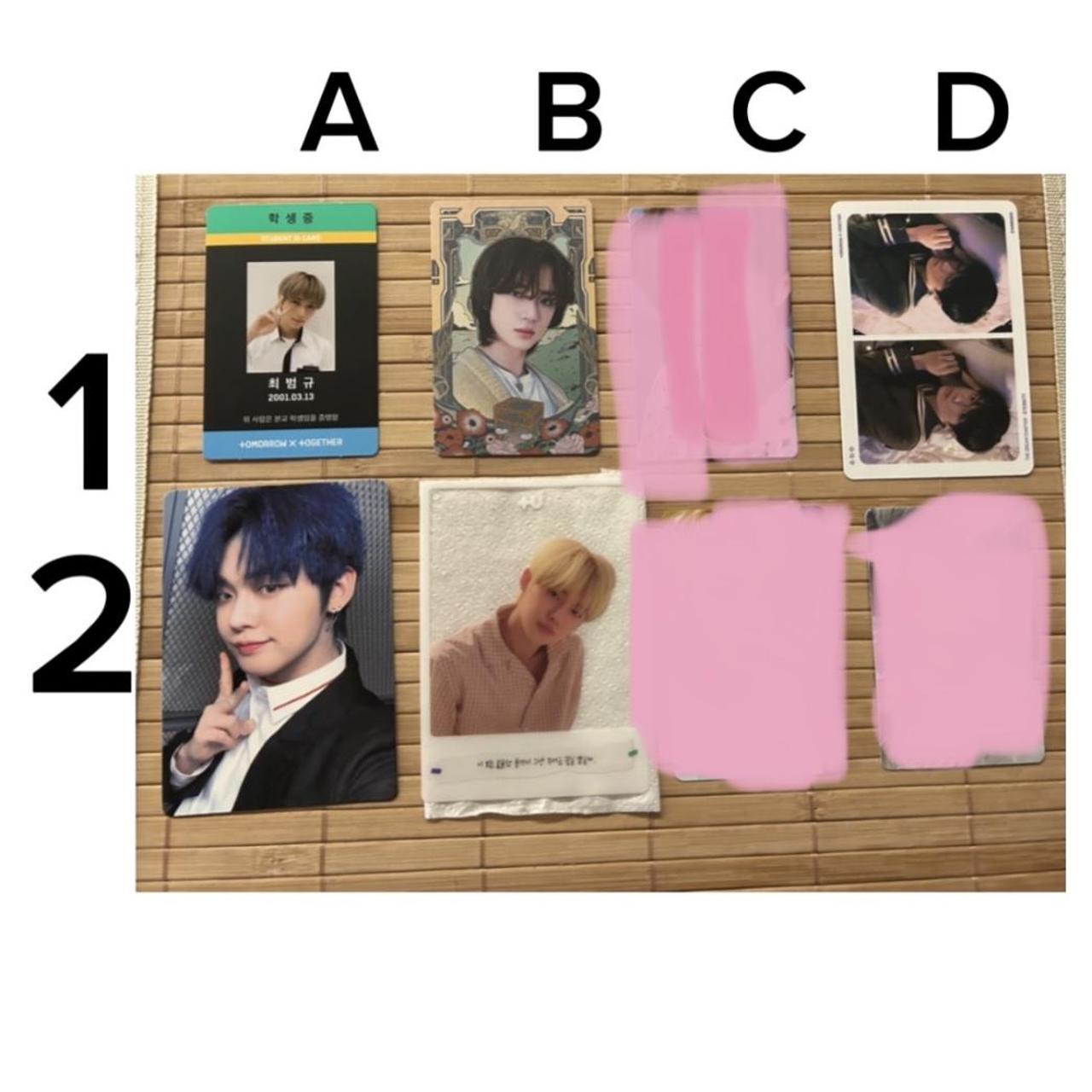 TXT PHOTO CARDS (read desc) ☆DO NOT BUY THIS POST... - Depop