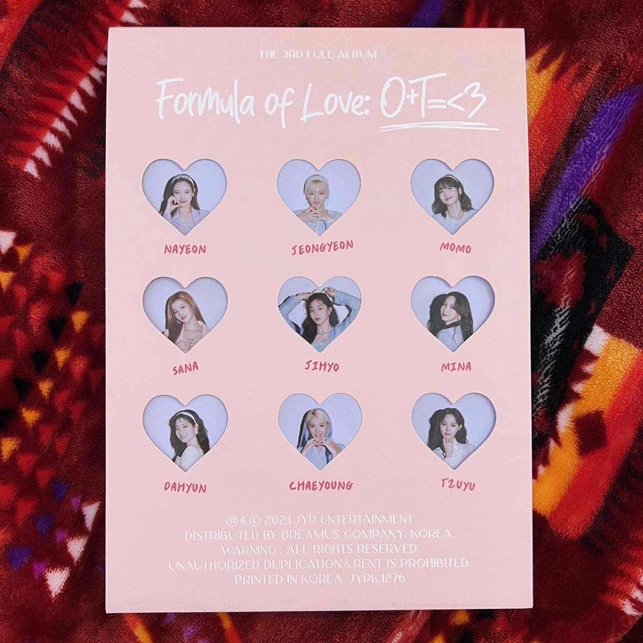 TWICE Formula of Love: Full of Love Version... - Depop