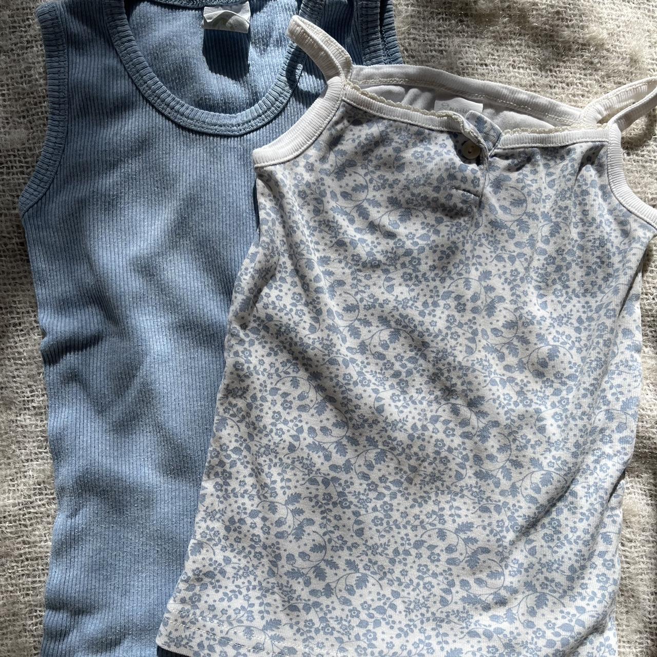 Nature Baby - 2 Singlets Size 3 Worn- excellent... - Depop