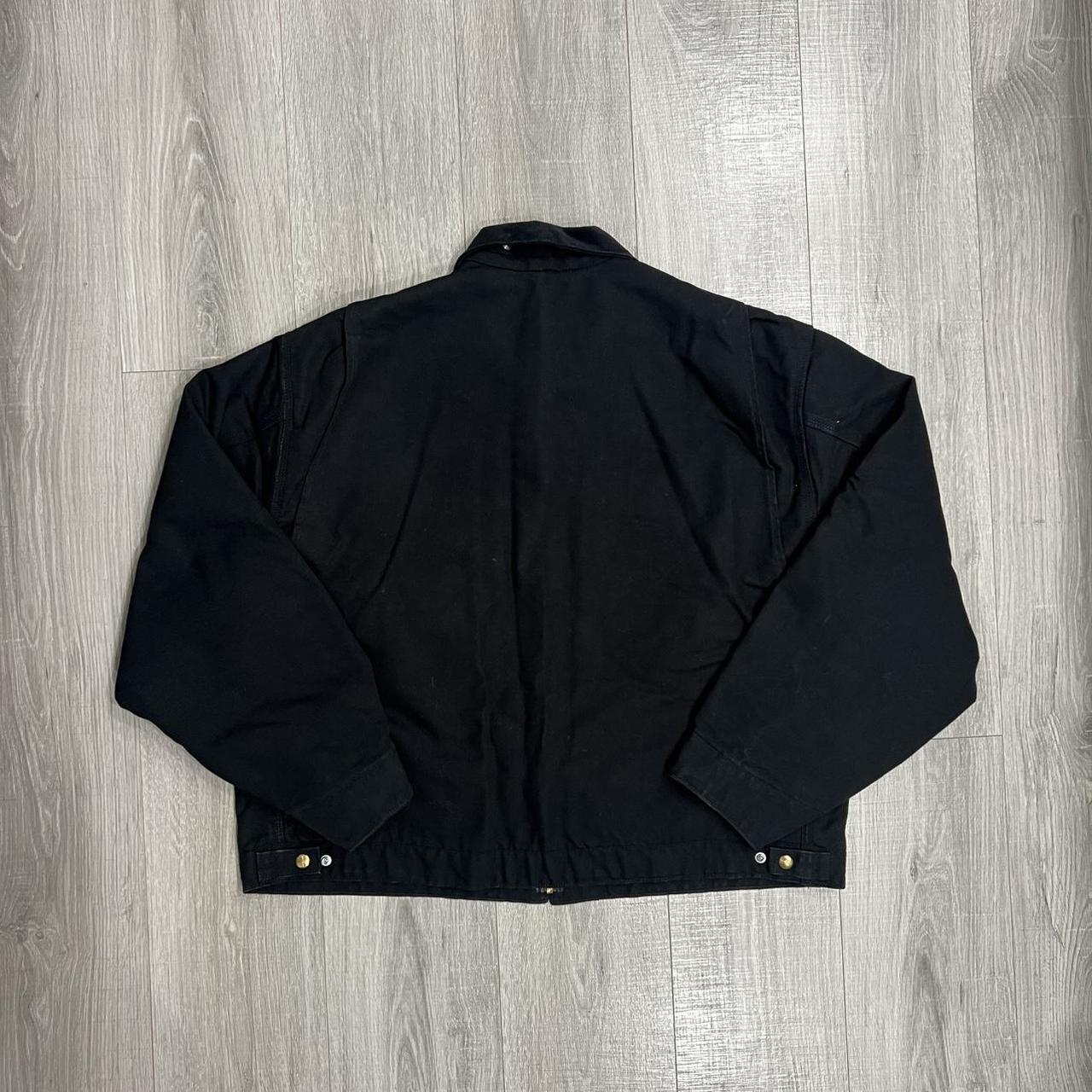Black Carhartt Detroit Jacket Looks Brand New Size... | Depop