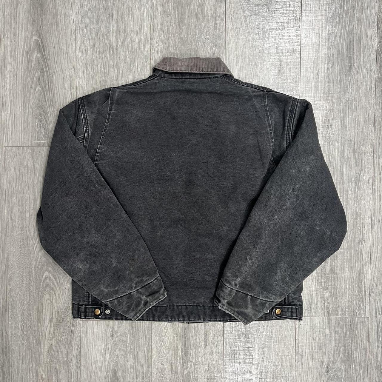 Vintage Black Carhartt Detroit Jacket Perfect Wear... | Depop