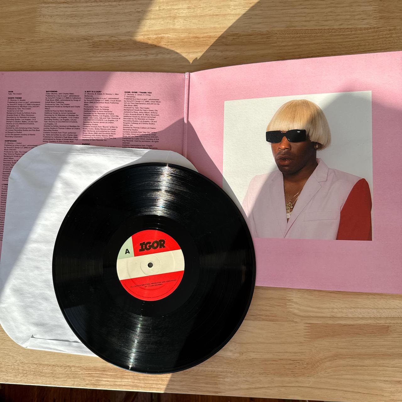 Tyler, The Creator - Igor vinyl hardly used... | Depop