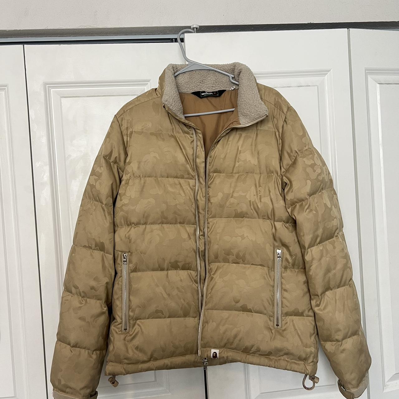 A bathing ape puffer jacket y2K #bapepufferjacket... - Depop
