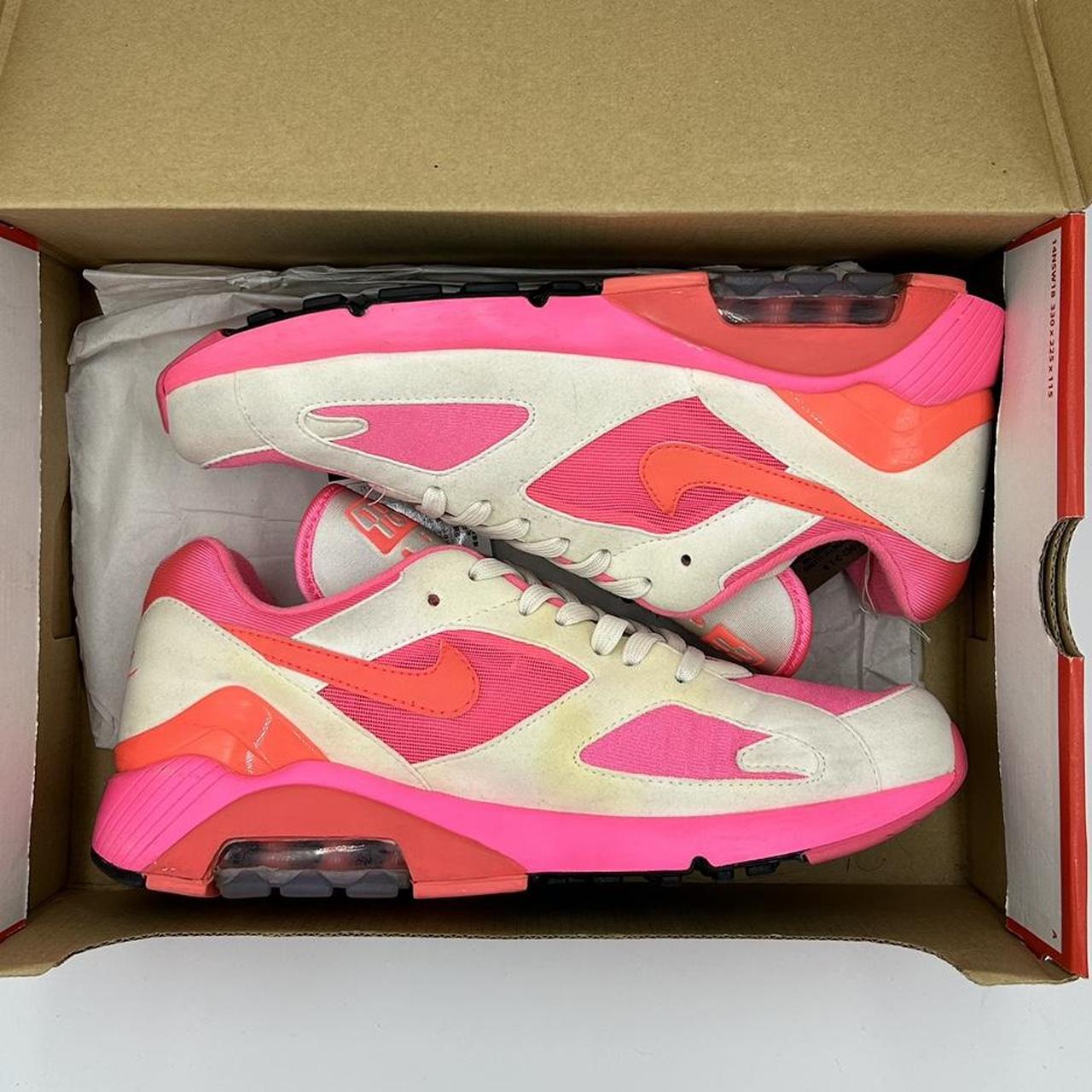 Nike x CDG Air Max 180 Pink... - Depop