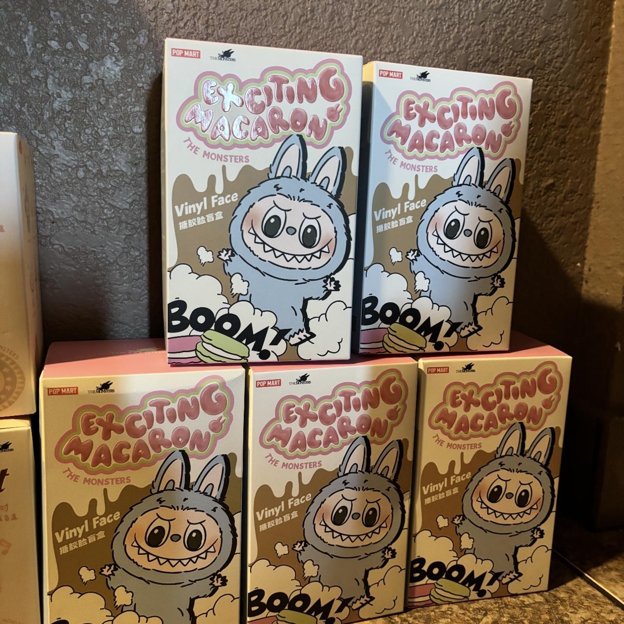 Exciting macaroon labubu . Purchased from popnow or... | Depop