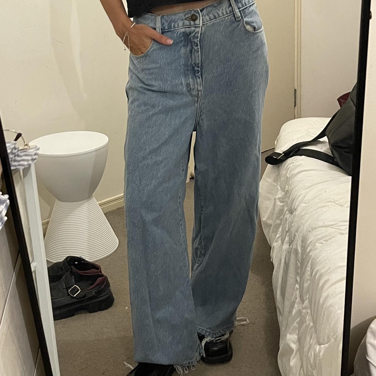 Spell denim Jean size L (I’m Small but I like low... - Depop