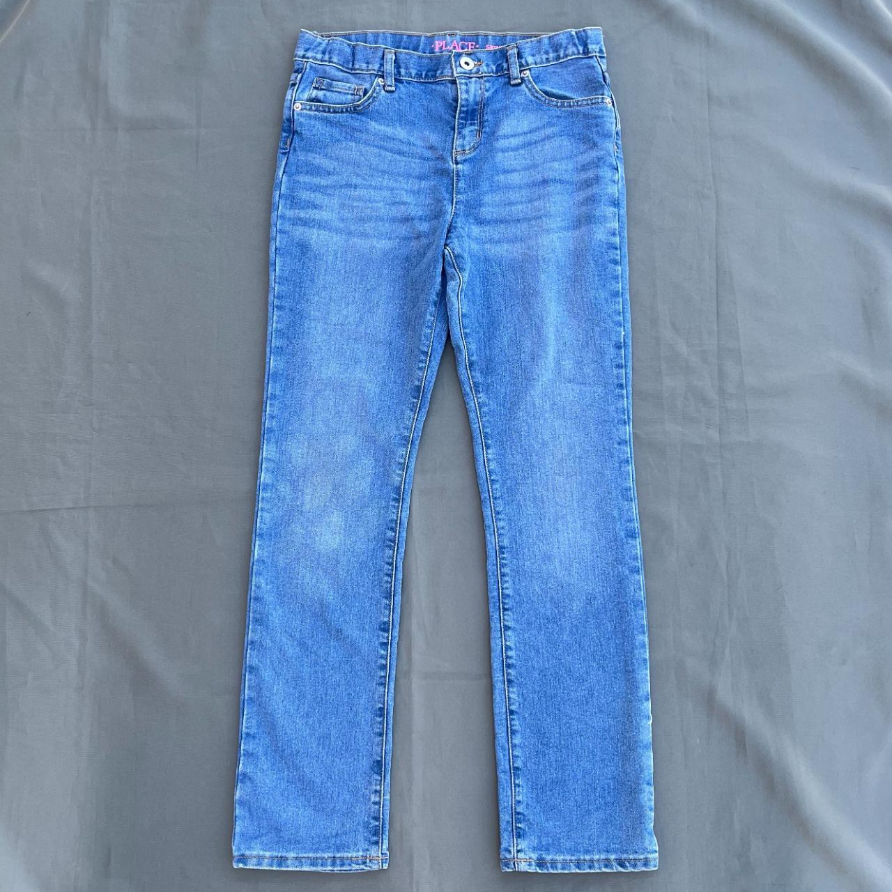 Place Bleached Skinny Jeans Size 14 -Place... - Depop