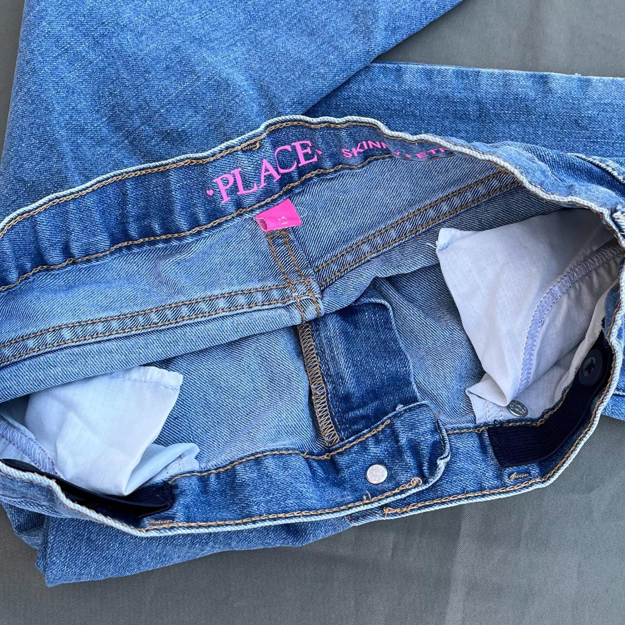 Place Bleached Skinny Jeans Size 14 -Place... - Depop