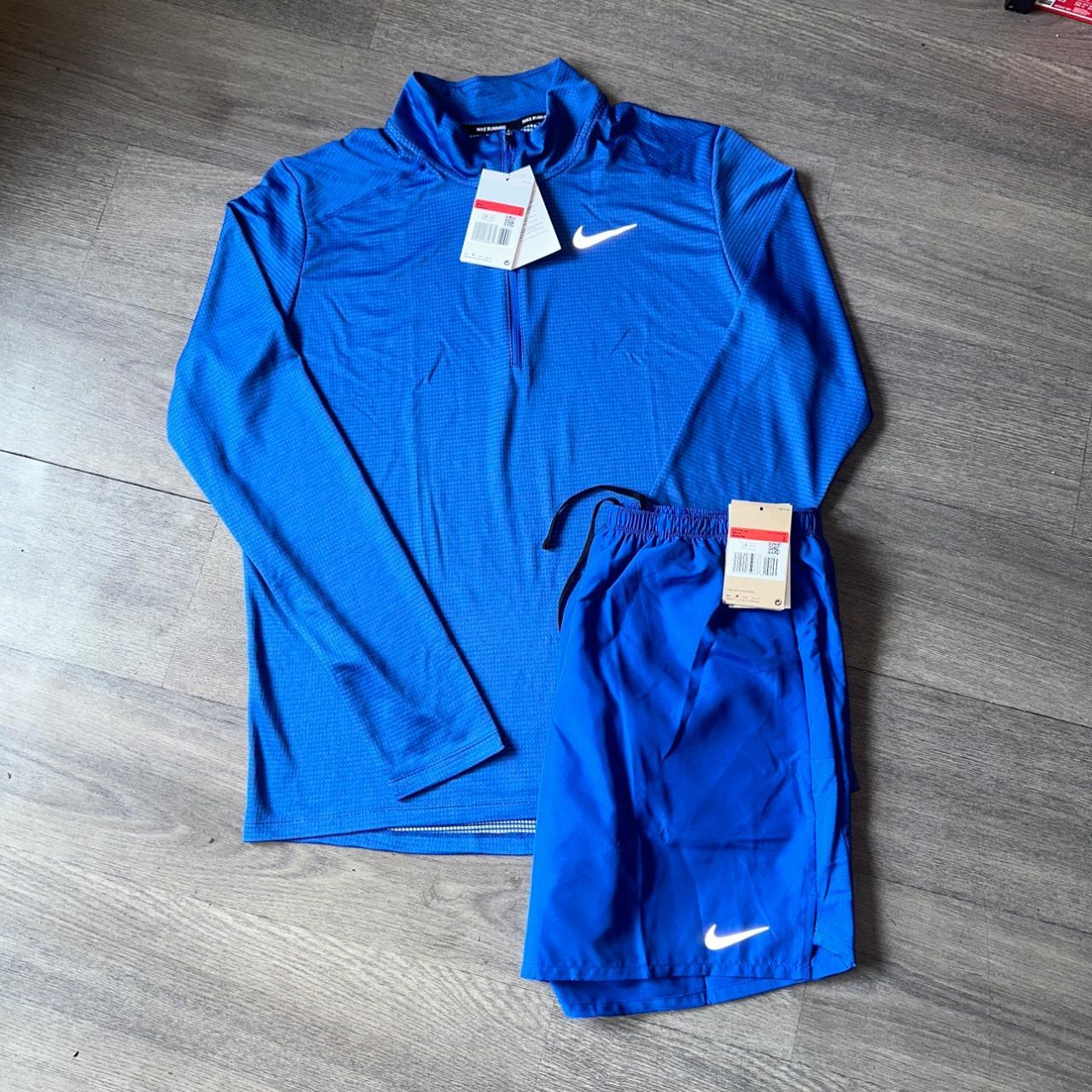 Mens Nike Dri Fit Miler Running Full Tracksuit -... - Depop