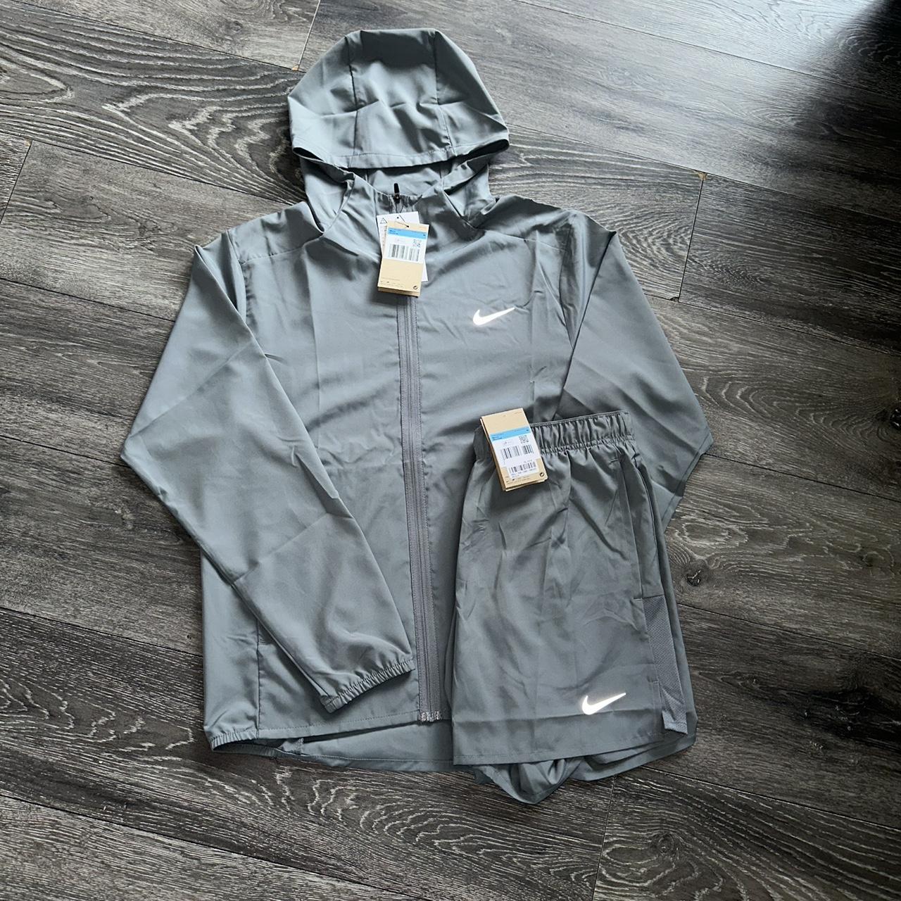 NIKE Dri Fit Miler Windrunner Tracksuit Set - Jacket... | Depop