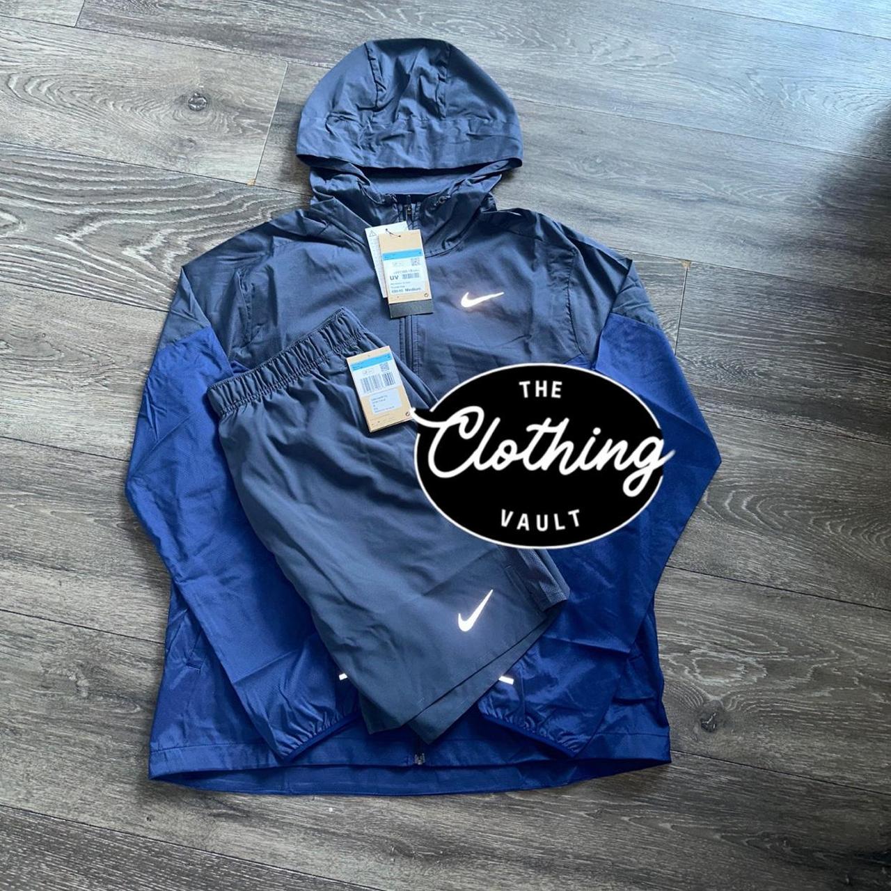 NIKE Dri Fit Miler Windrunner Tracksuit Set - Jacket... | Depop