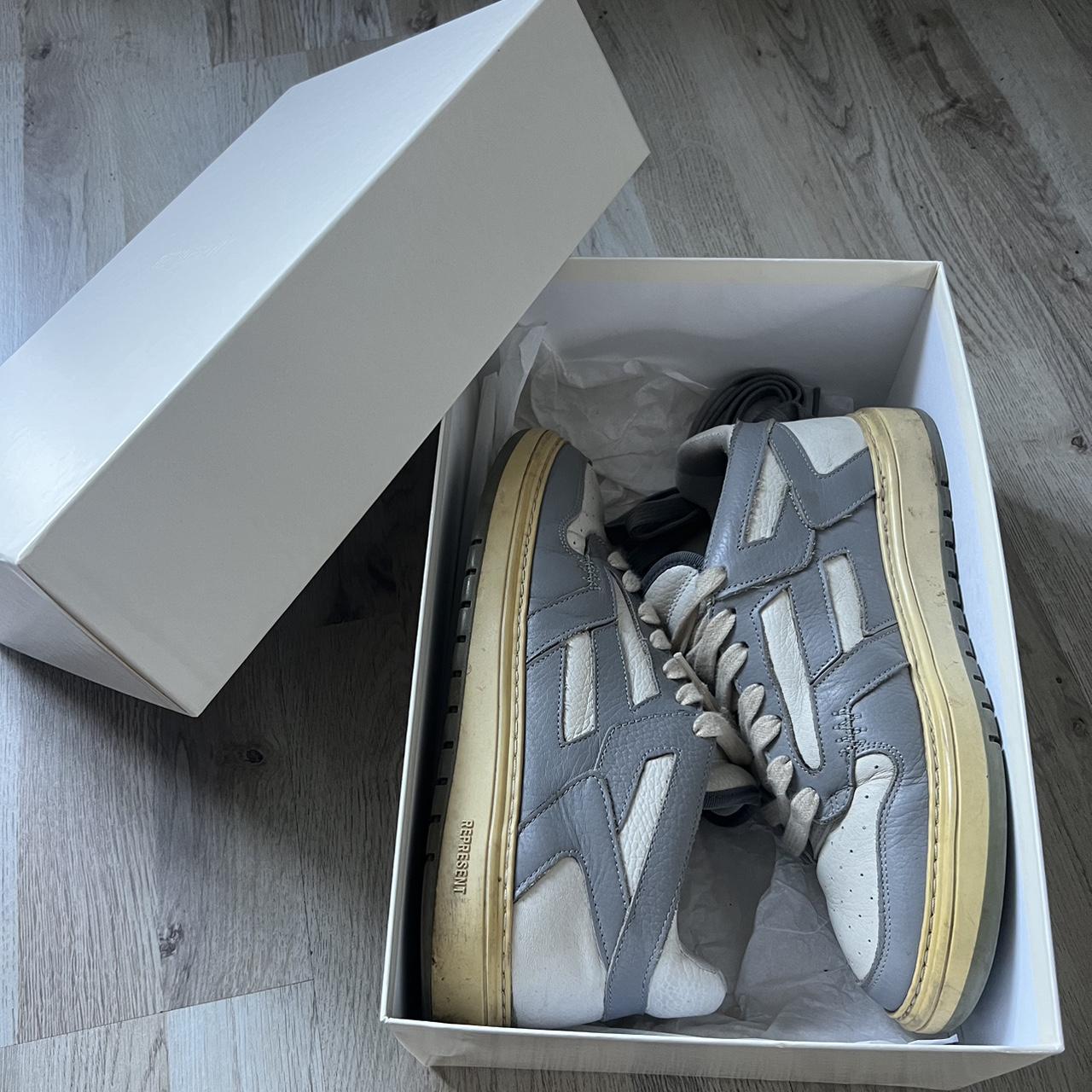 Represent Raptor Low Trainers Grey colour way Spare... | Depop