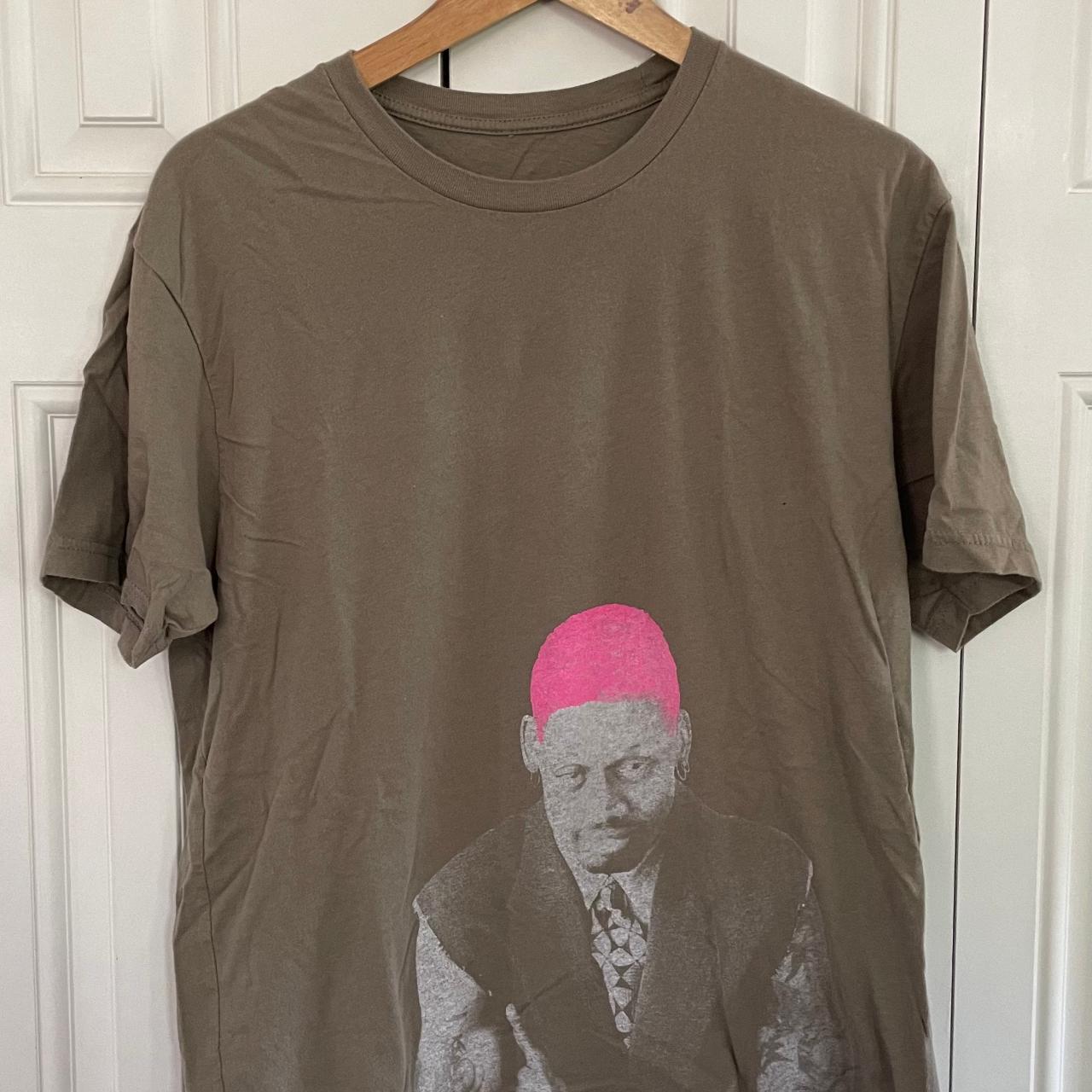 Dennis Rodman Neon Pink Hair, All Business... - Depop