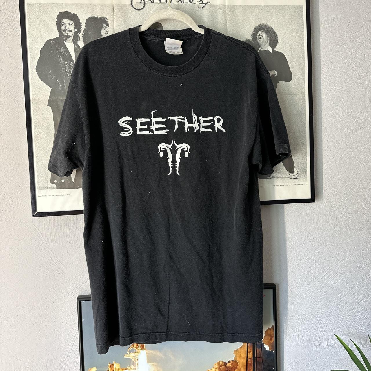 03 Seether Band T-Shirt - Depop