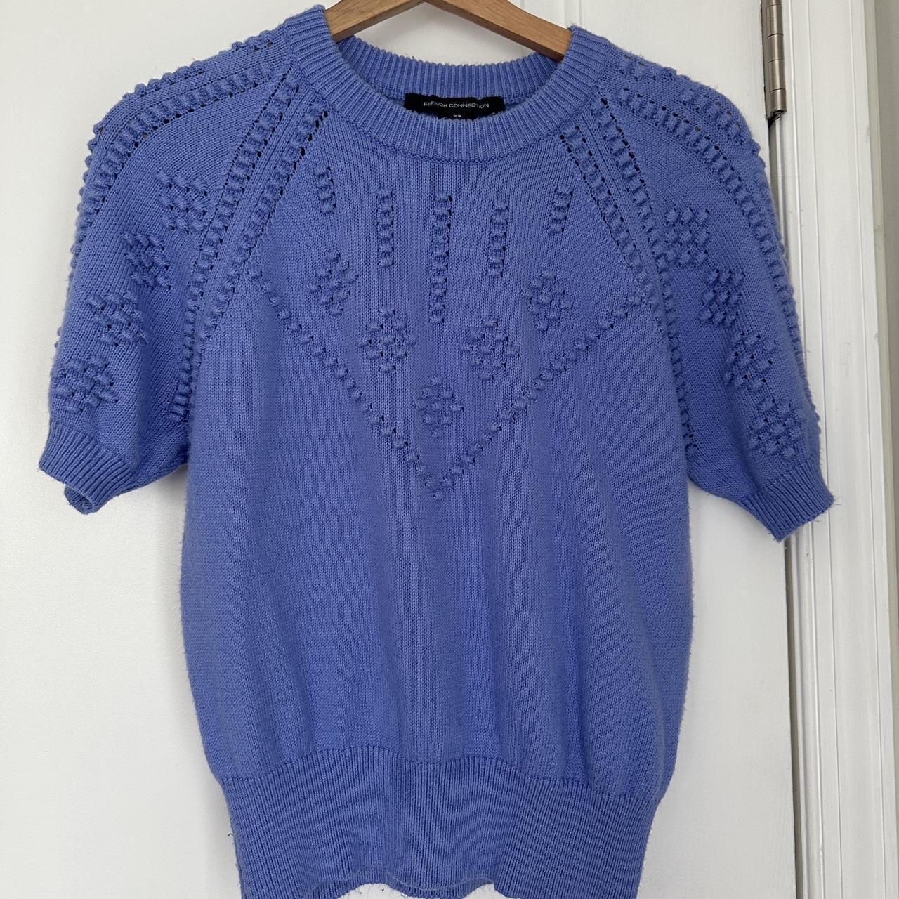 Lightweight Periwinkle Sweater Short sleeve sweater... - Depop