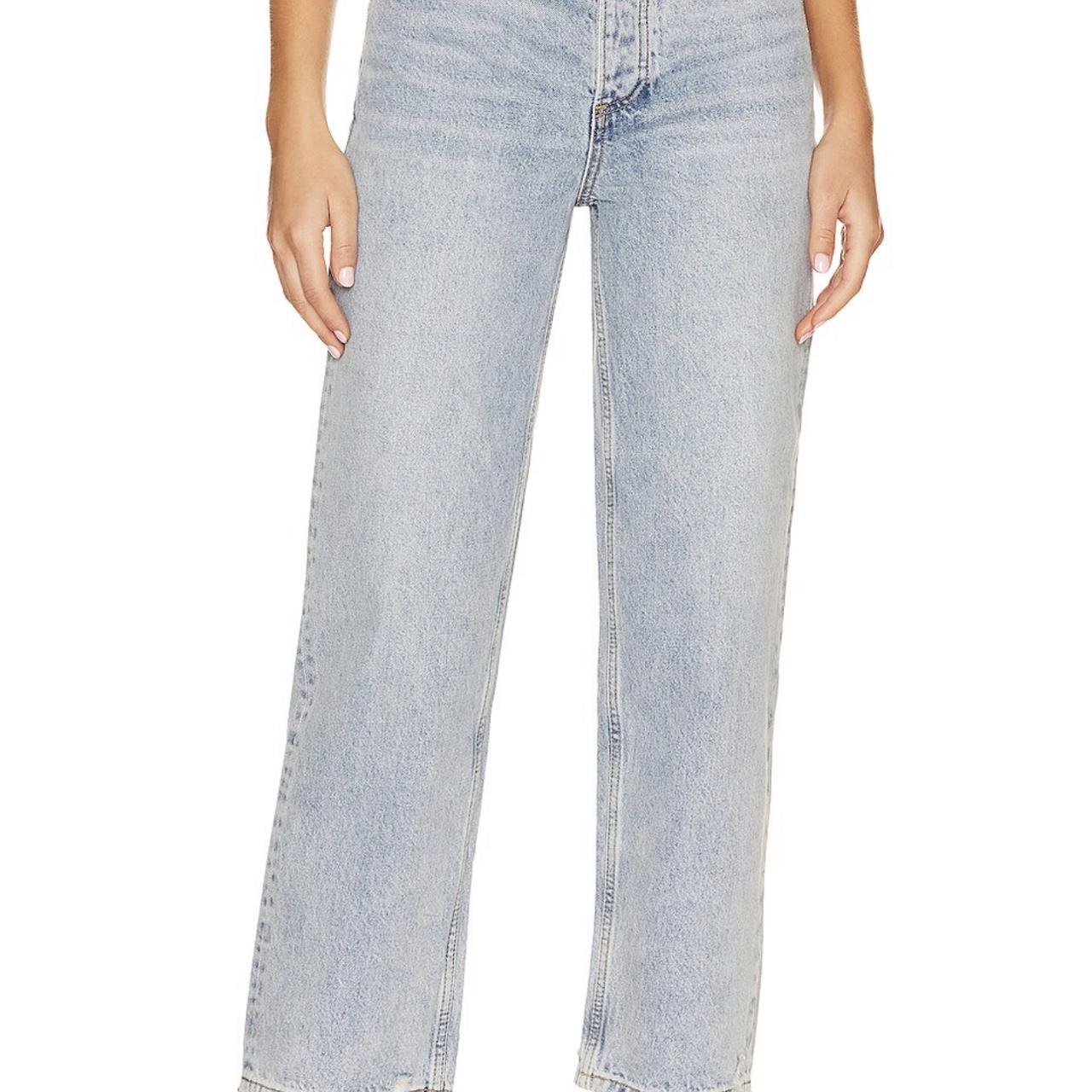 Song of Style Women's Blue Jeans | Depop