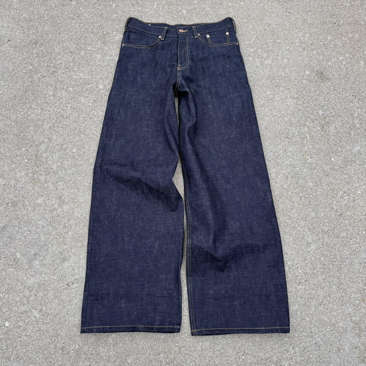 yuremane salvage denim size 3 fits 32-34 waist... | Depop