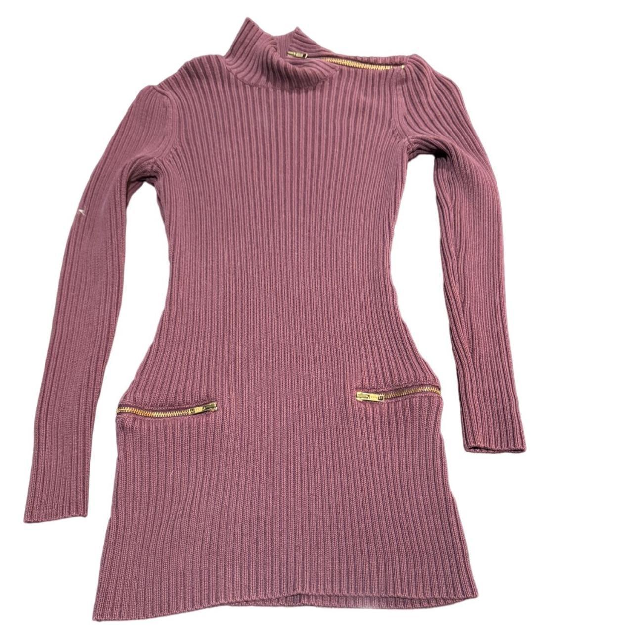 MODA INTERNATIONAL RIBBED DRESS SIZE SMALL |... - Depop