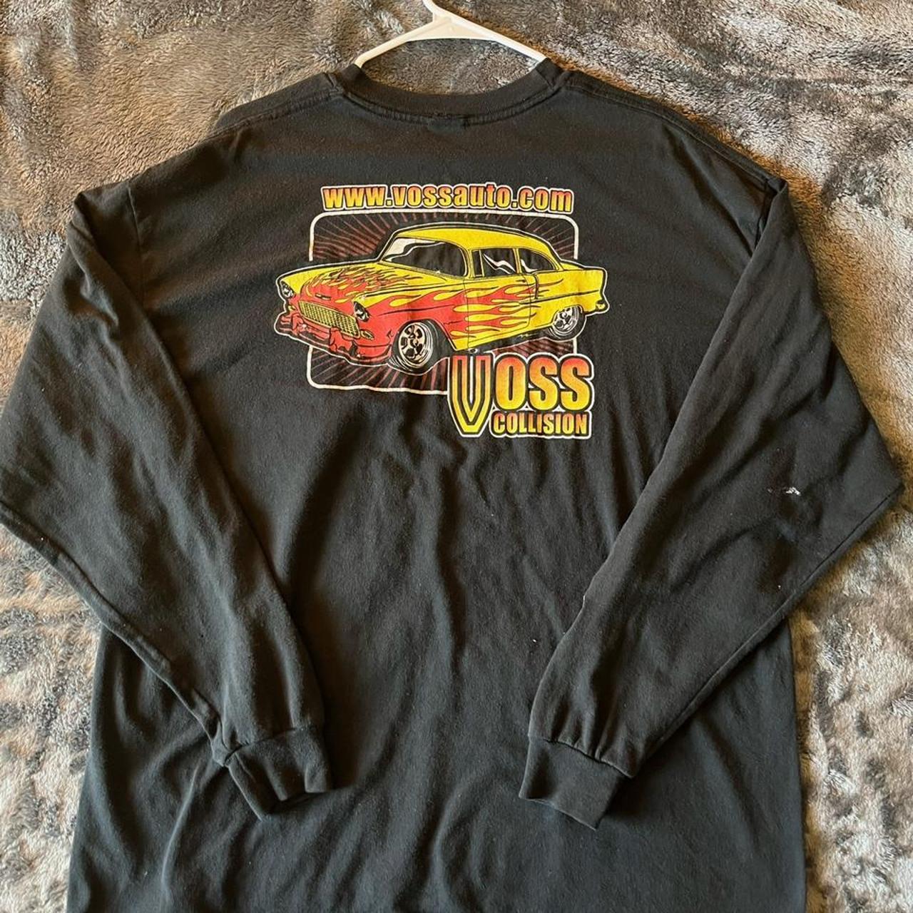 Black Voss Graphic Long sleeve - Depop