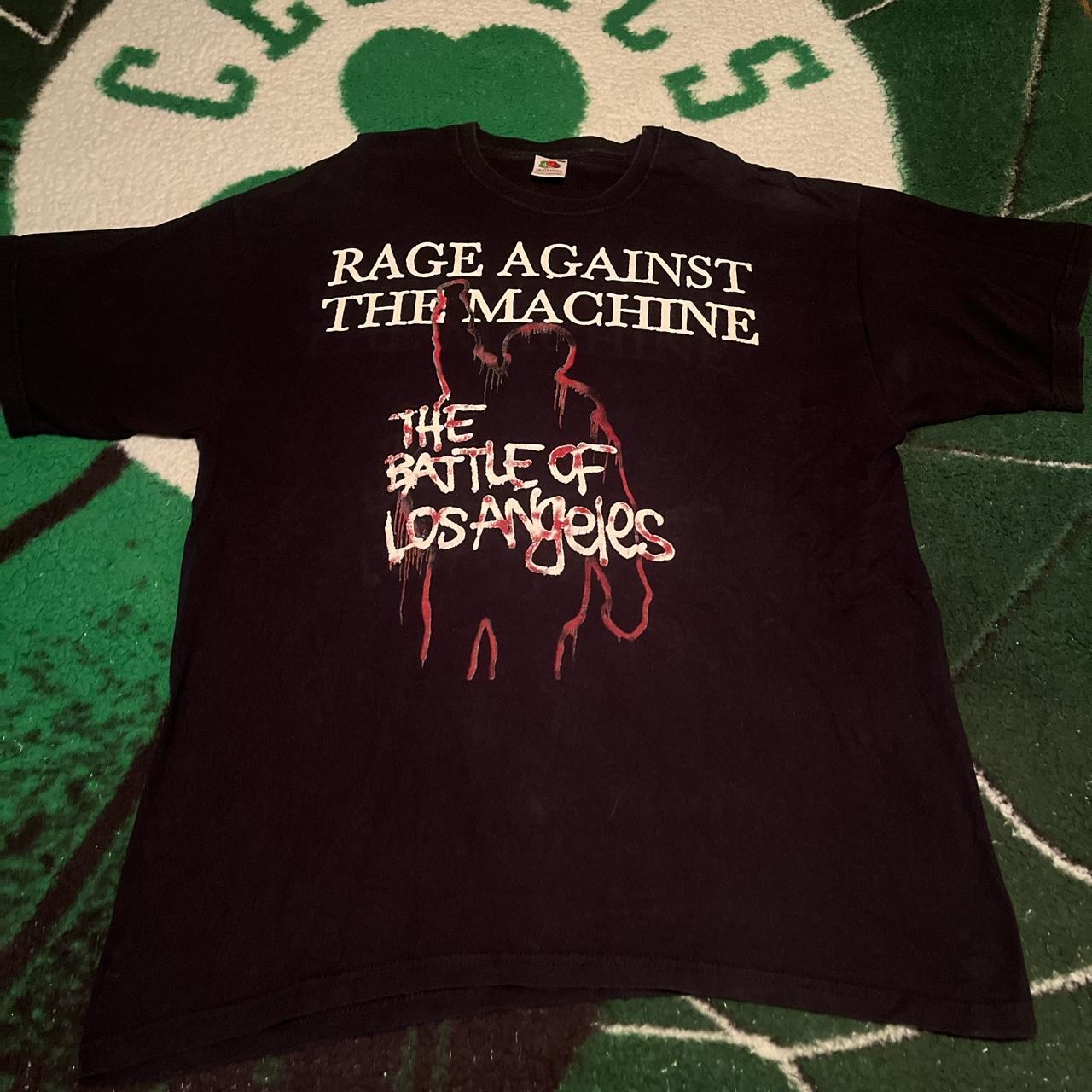 Rage against the machine shirt the battle of los... - Depop
