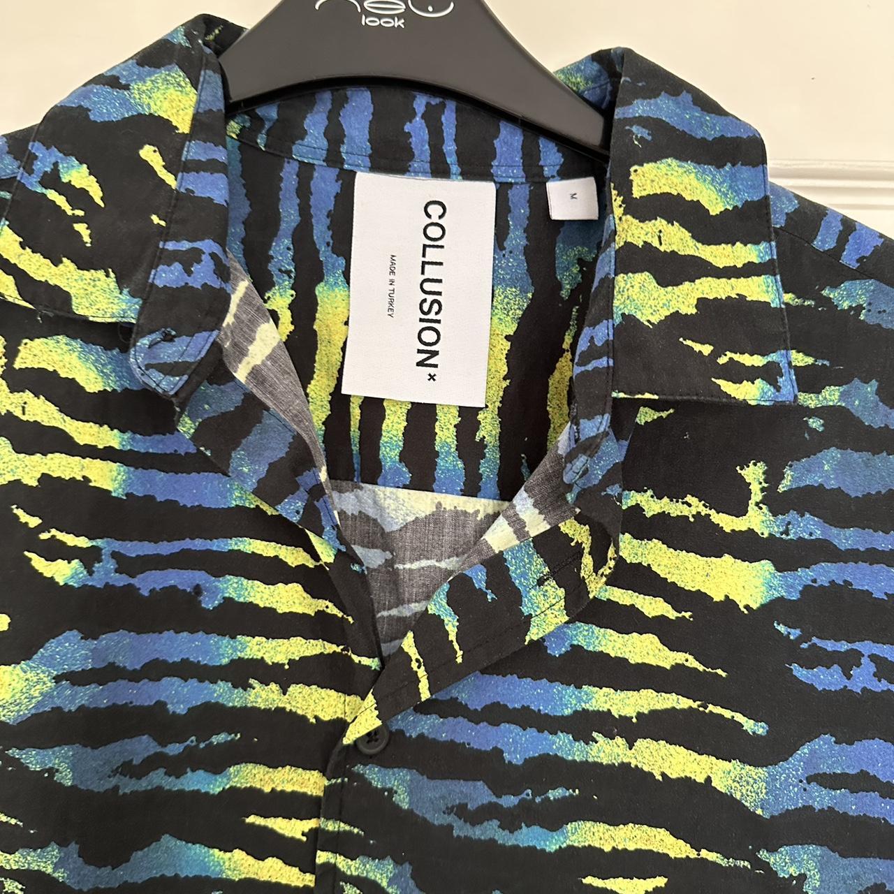 Collusion rainbow tiger print in Medium - Depop