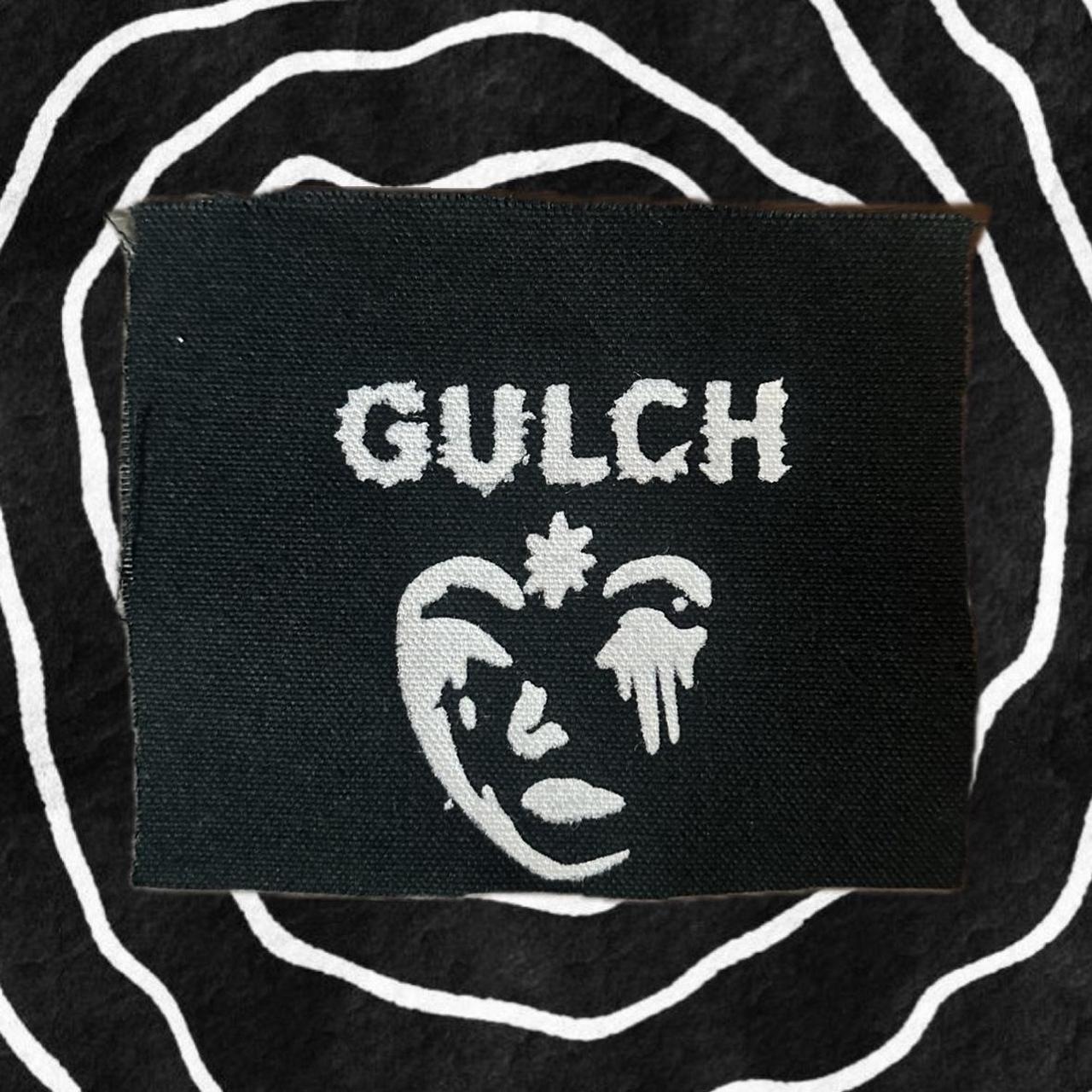 gulch sew on patch⭐️ 5x5 inches #gulch #goth #punk... - Depop