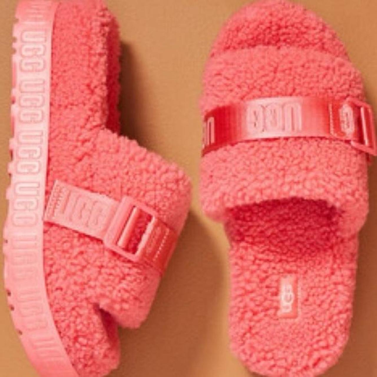 Pink Ugg Australia Slippers🎀🎀🎀🎀 Size 6 In Womens Depop