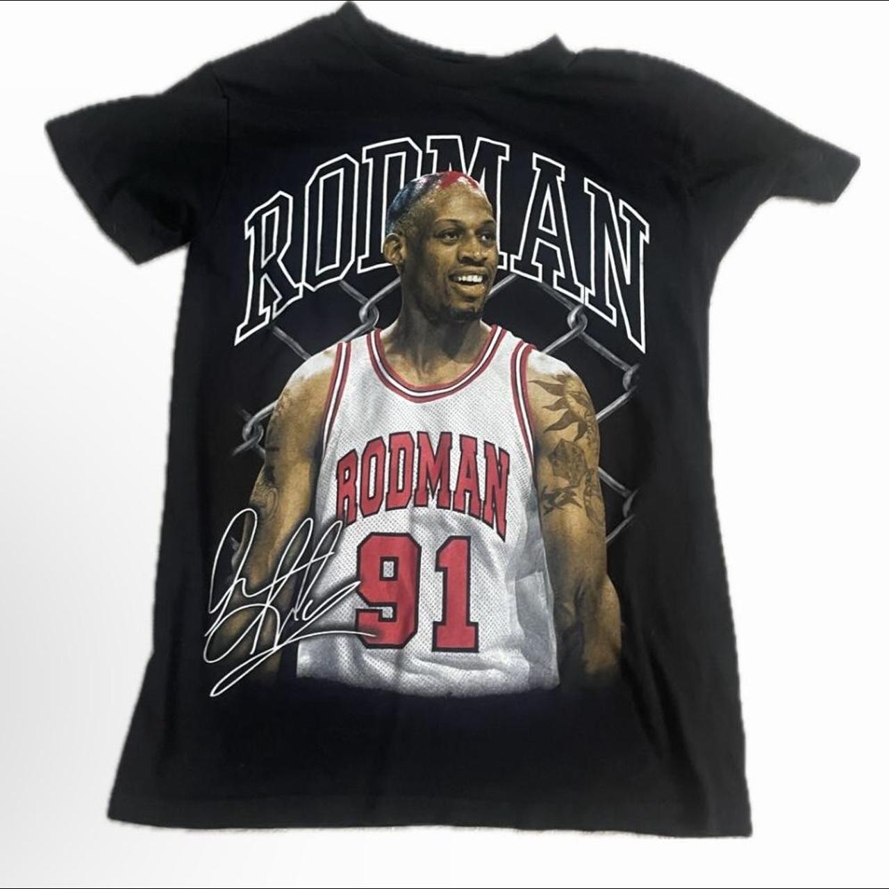 dennis rodman graphic tee - Depop