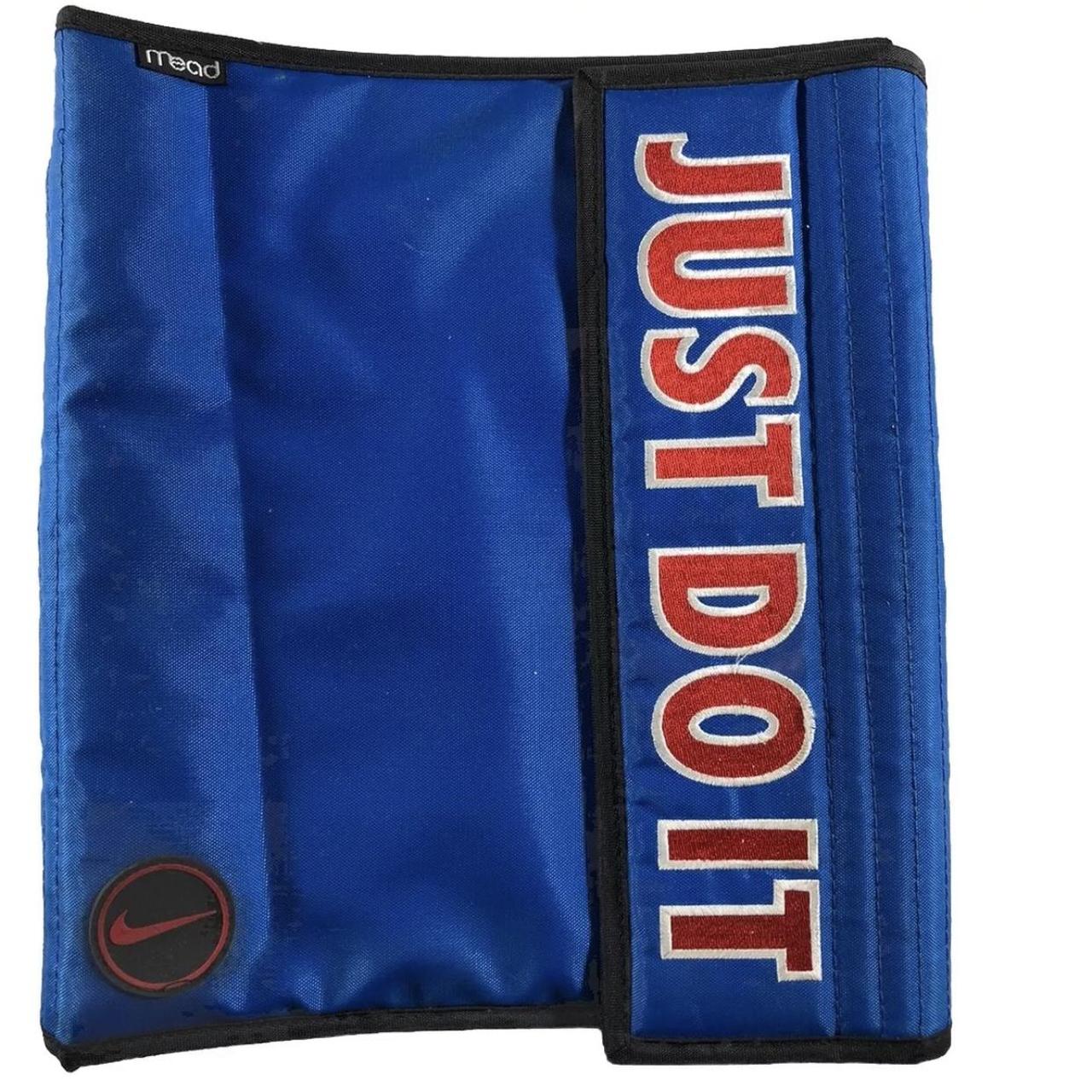 Vintage Nike x Mead 3 Ring Binder Cover Folder... - Depop