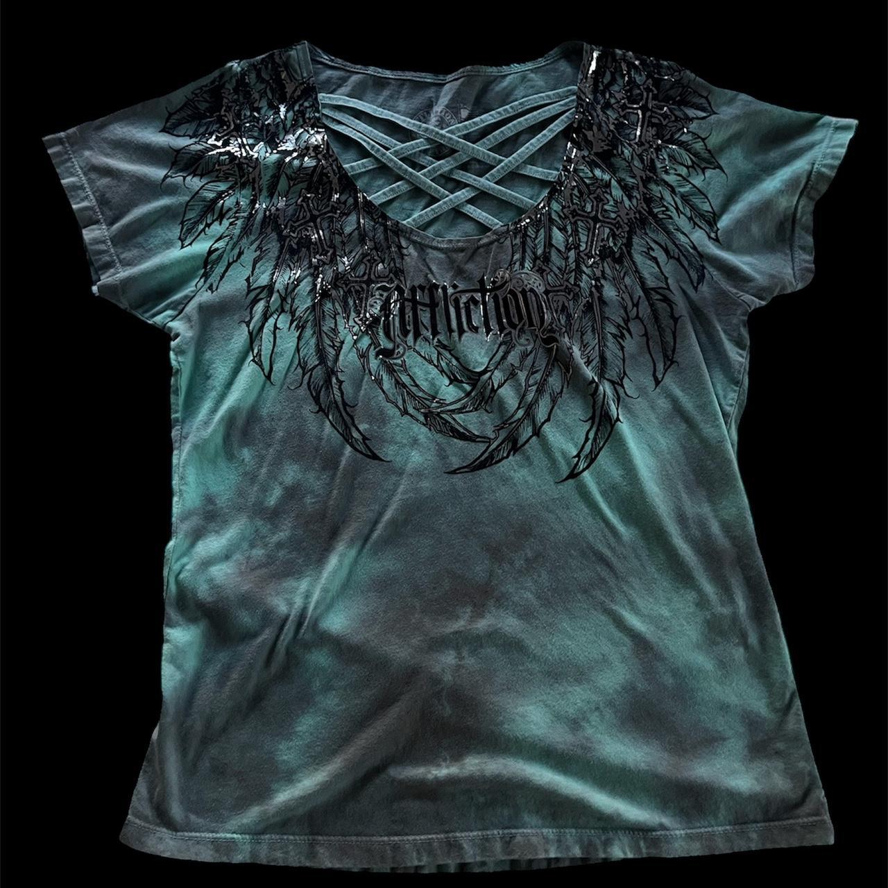 Really cool Affliction tee The color way on this is... - Depop