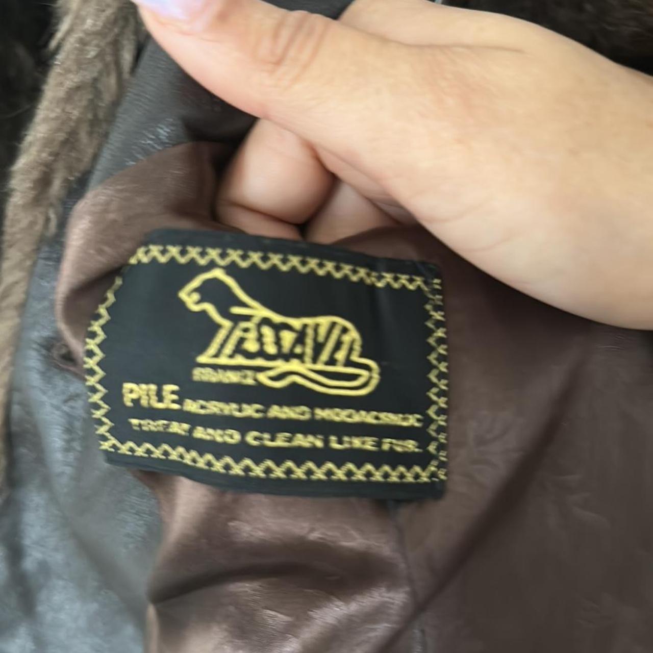 Brown faux fur vintage coat. Fits a size medium. One... - Depop