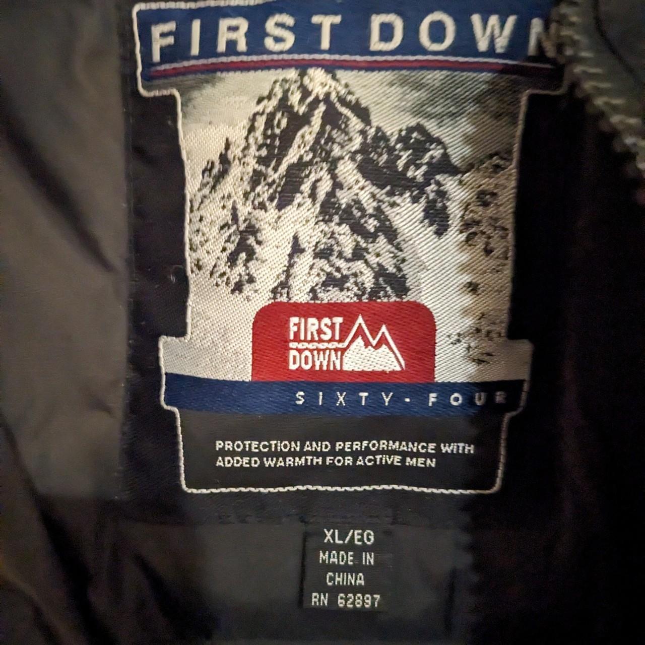 Vintage First Down Colt jacket parka missing part of... - Depop