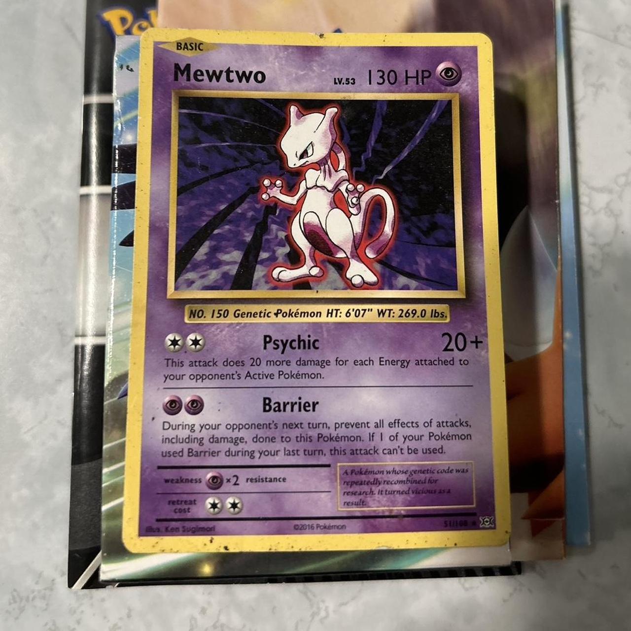 Pokémon Mewtwo Card - Ships within 1-3 Days... - Depop