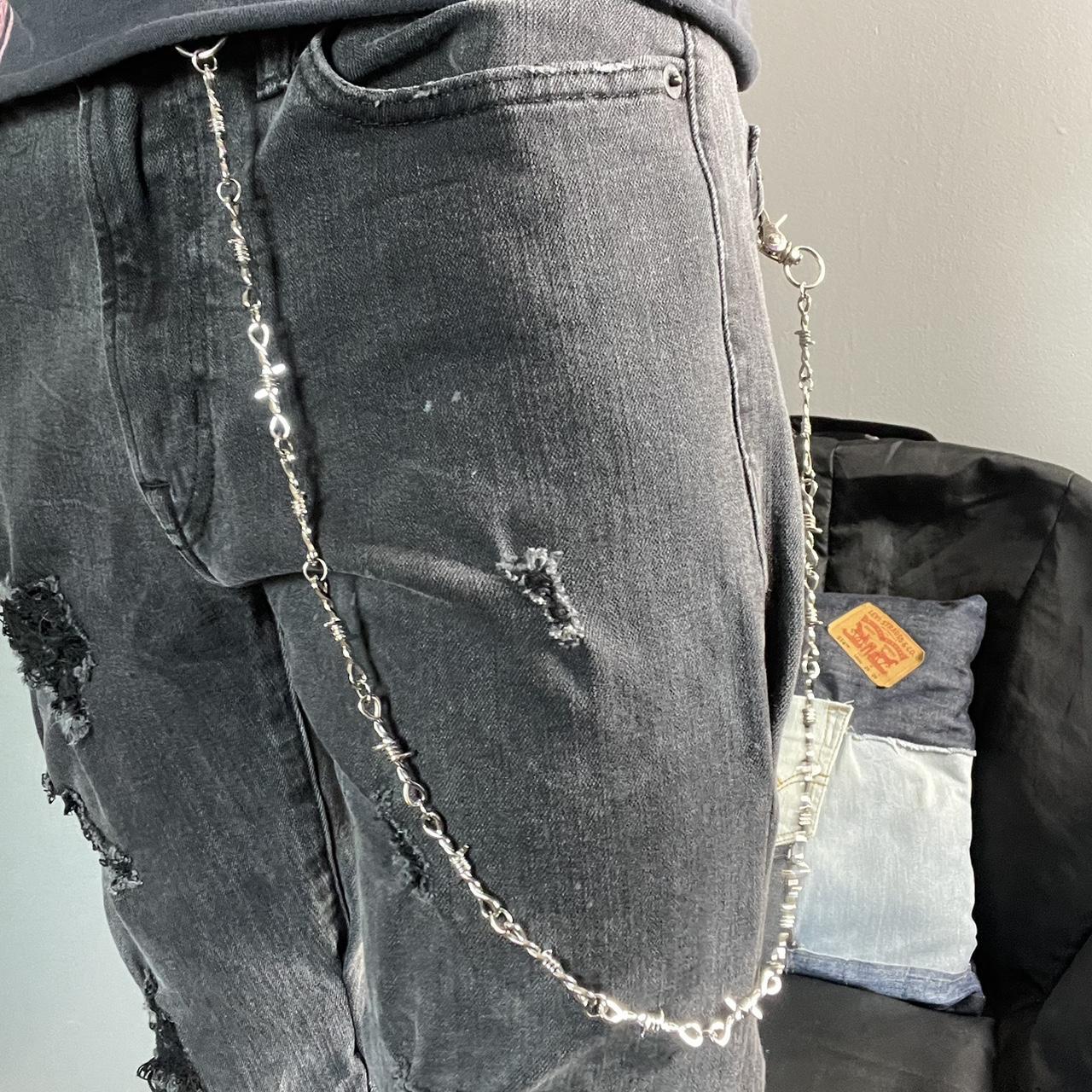 barbed wire wallet chain | Depop
